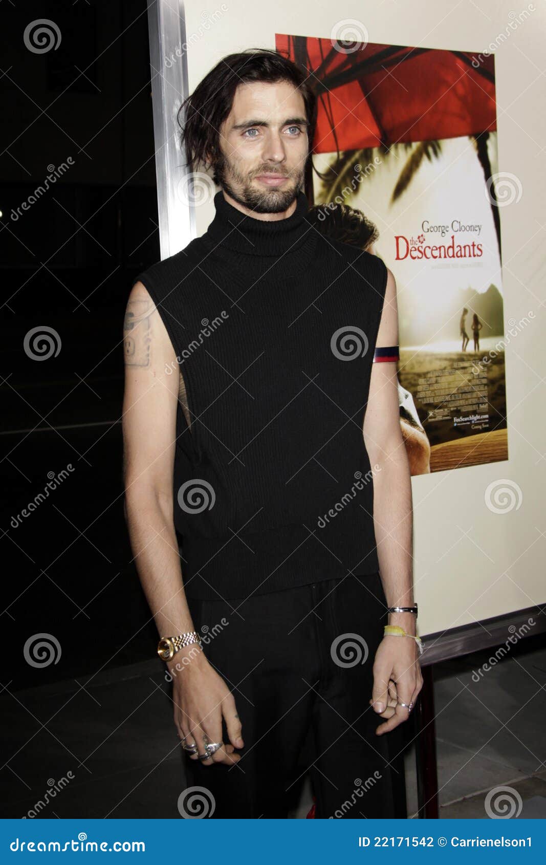 Tyson Ritter editorial photography. Image of goldwyn - 22171542