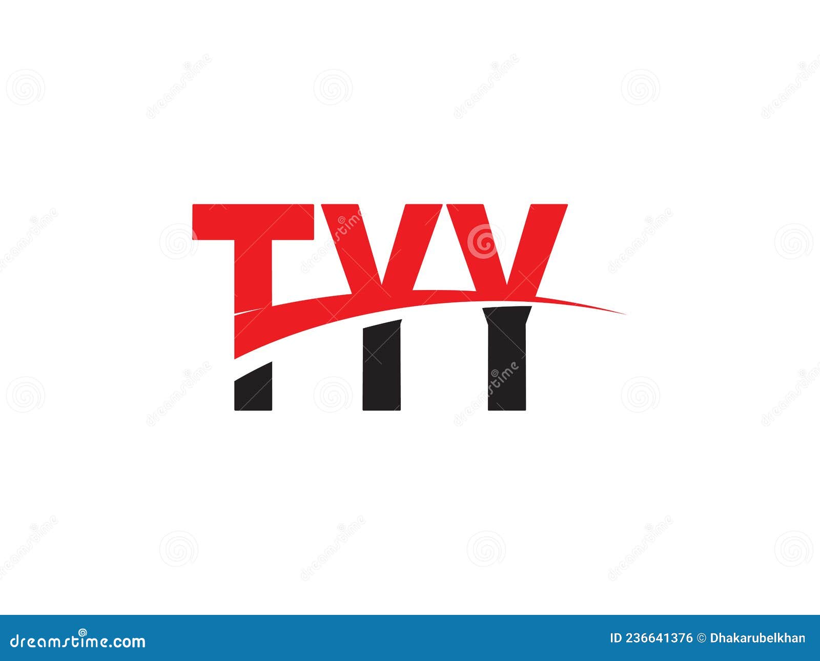 TYY Letter Initial Logo Design Vector Illustration Stock Vector ...