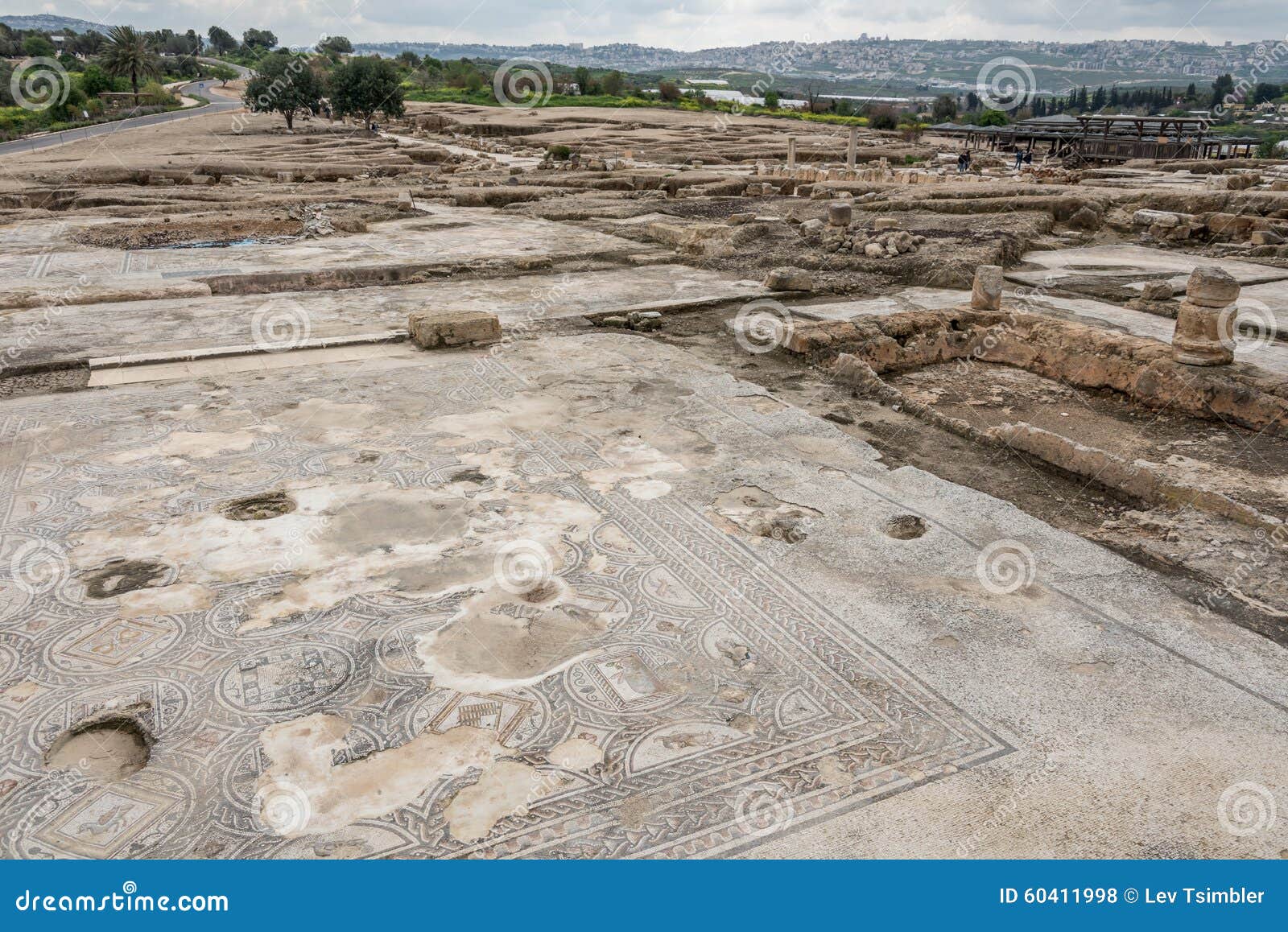 Tzipori archeological site stock photo. Image of soil - 60411998