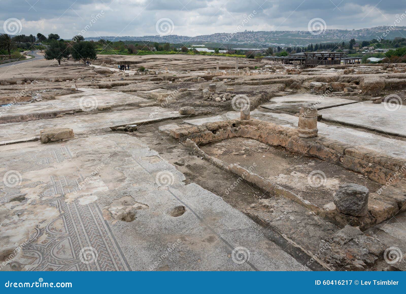 Tzipori archeological site stock image. Image of travel - 60416217
