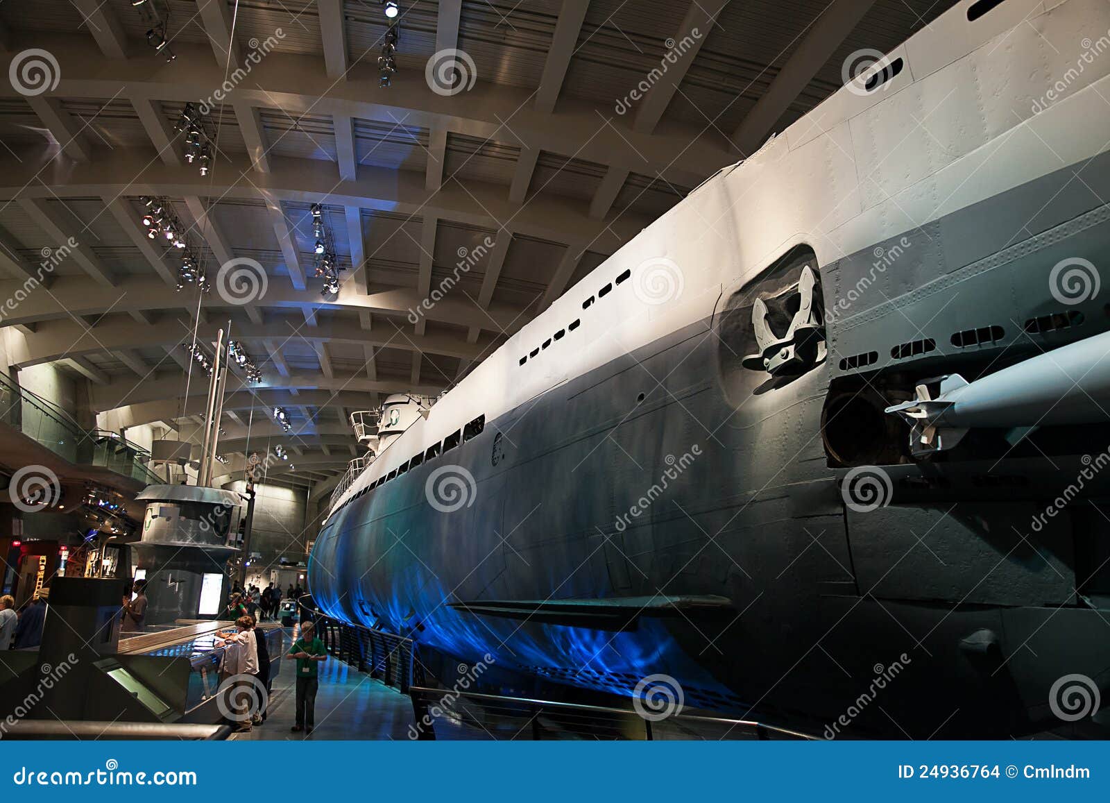 U-505 - German Submarine editorial stock image. Image of museum - 24936764