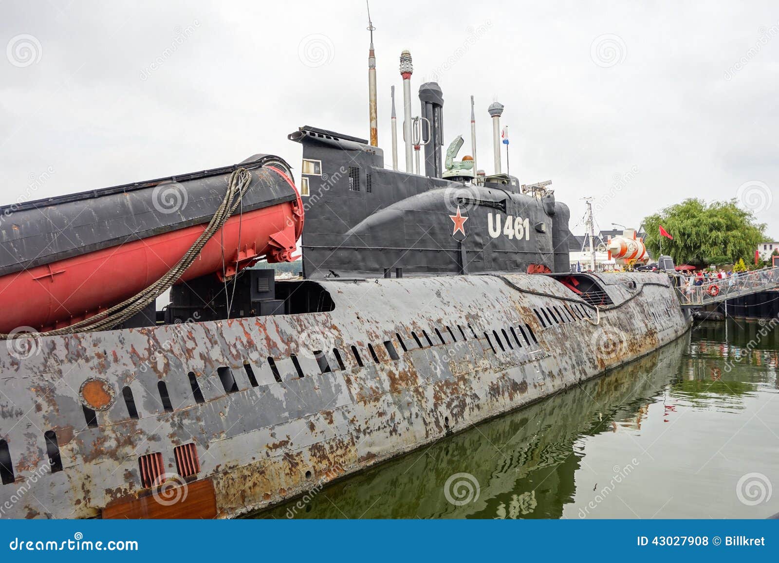 U Boot 461 editorial stock photo. Image of submarine - 43027908