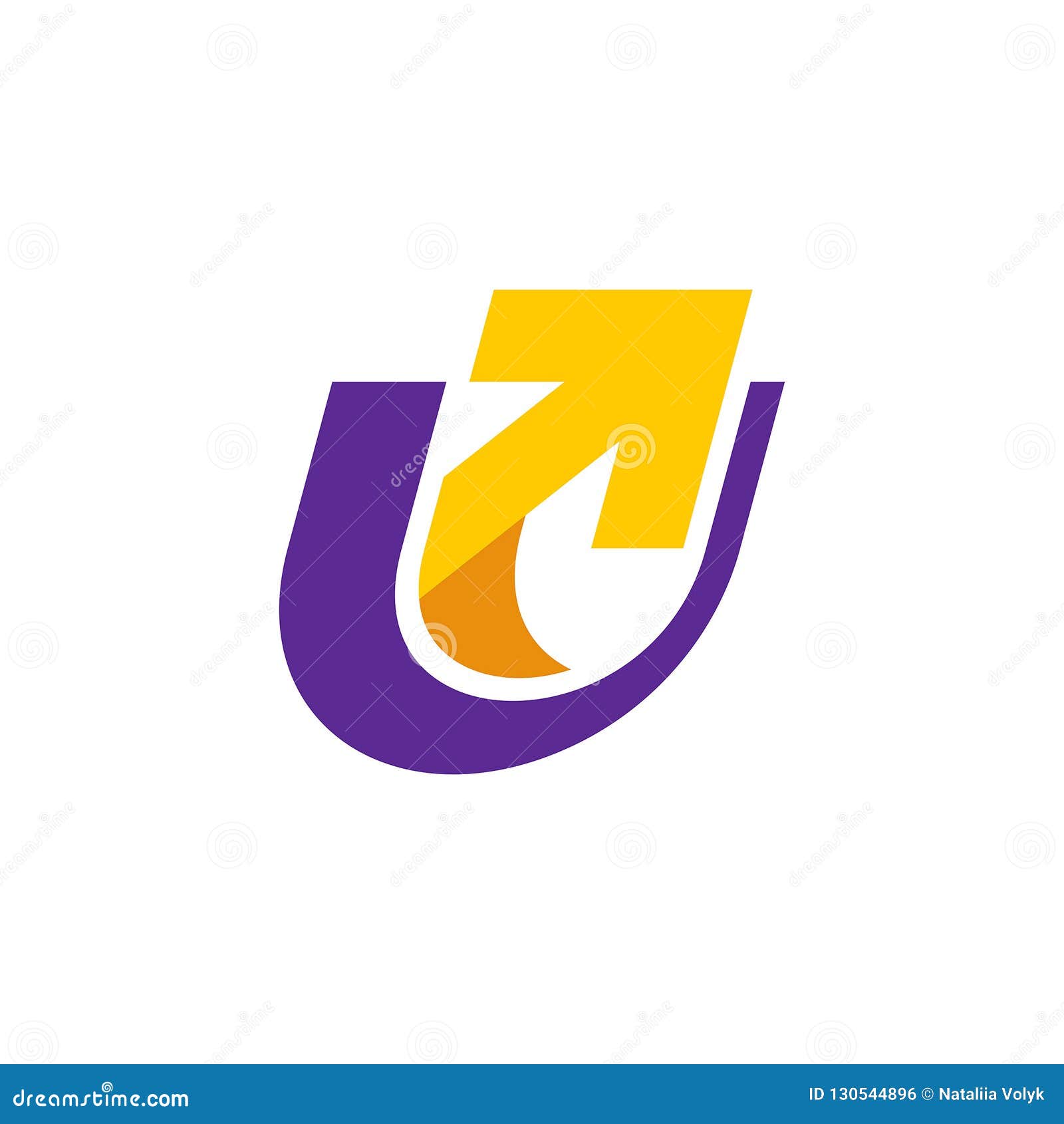 U Letter Logo stock vector. Illustration of identity - 130544896