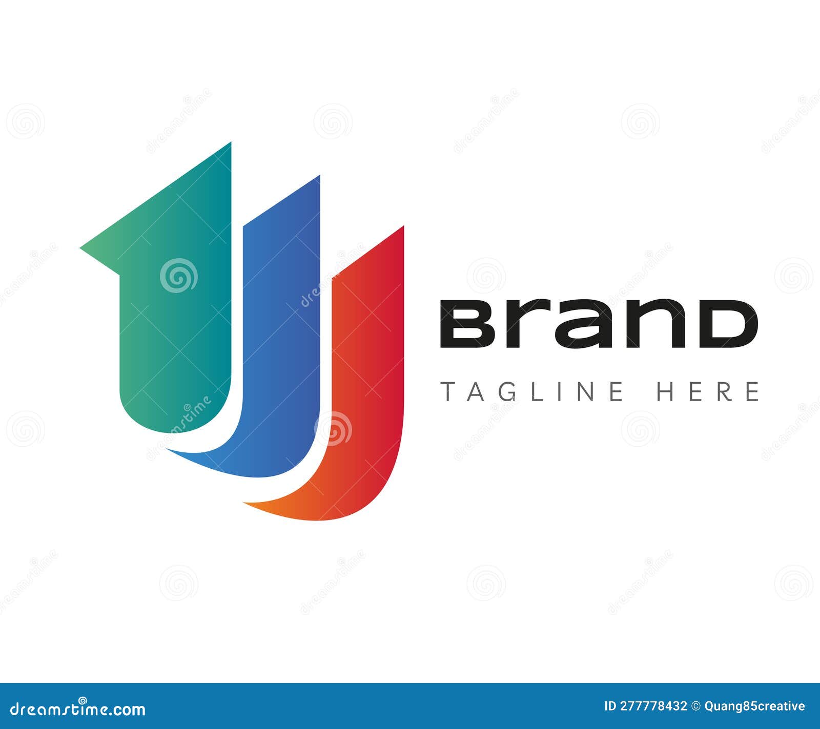 Letter U Logo Design. Letter U with Group Logo Stock Vector ...
