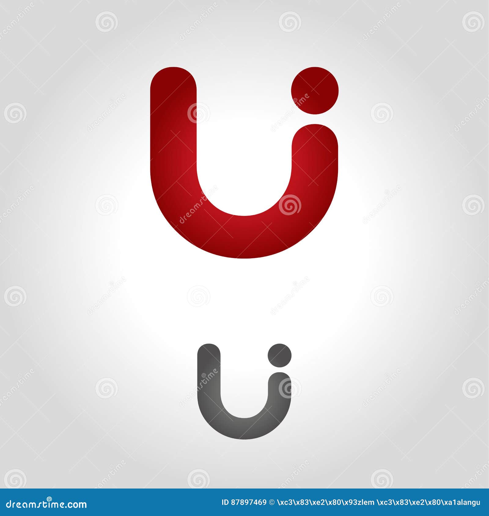 Letter U Logo, Icon and Symbol Vector Illustration Stock Vector ...