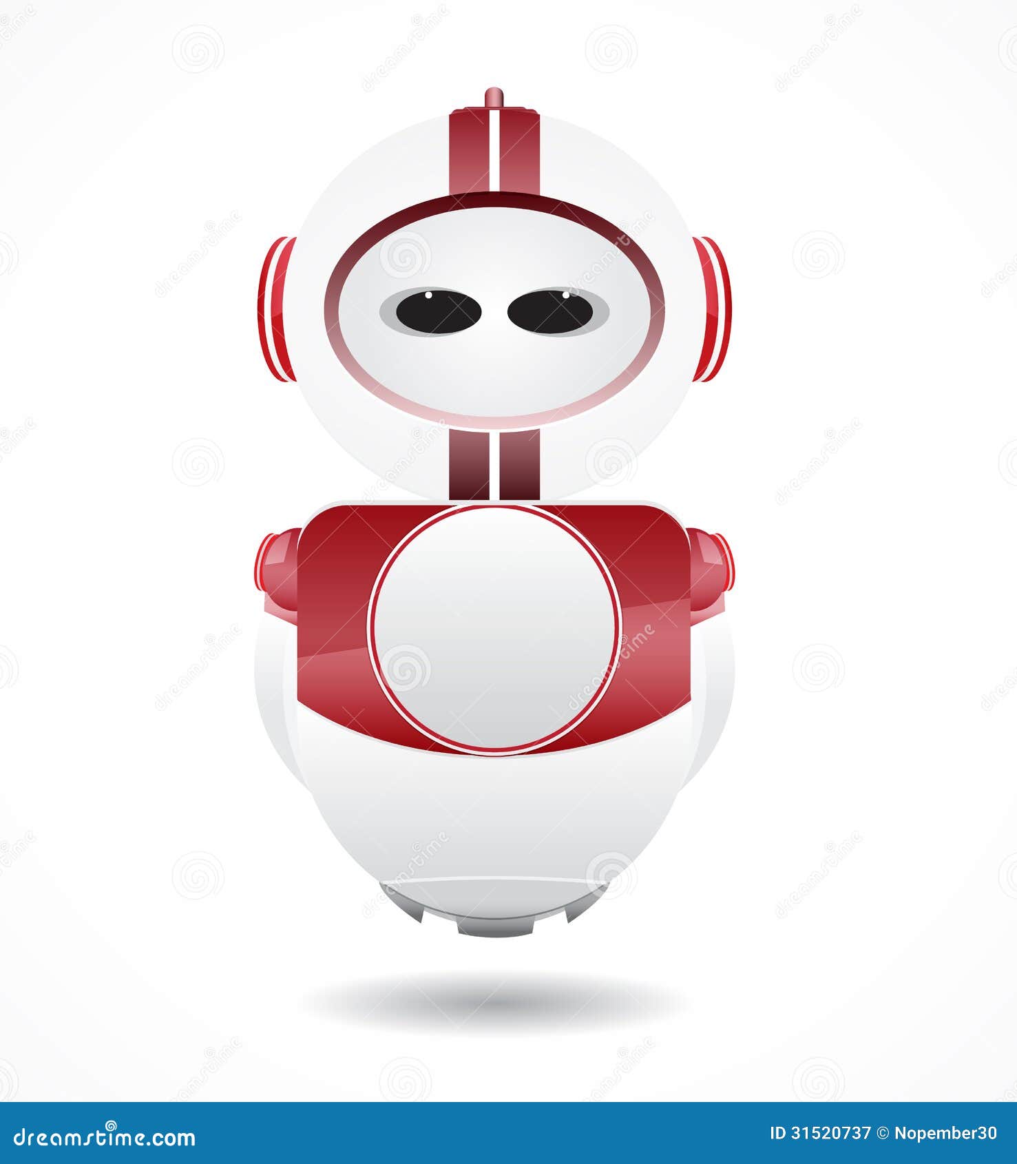 4-u robot stock vector. Illustration of intelligence - 31520737