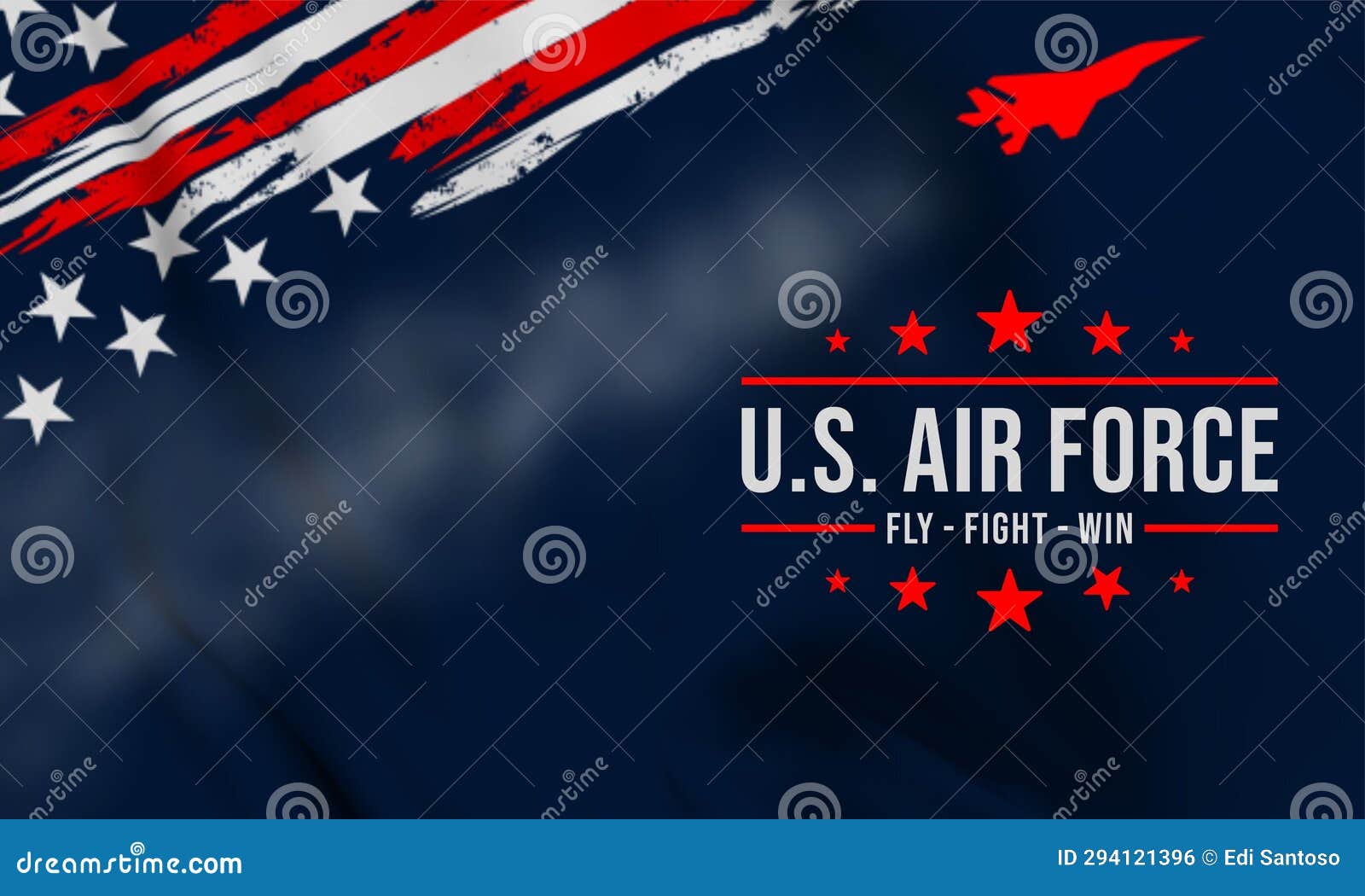 U.S air force background stock illustration. Illustration of text ...