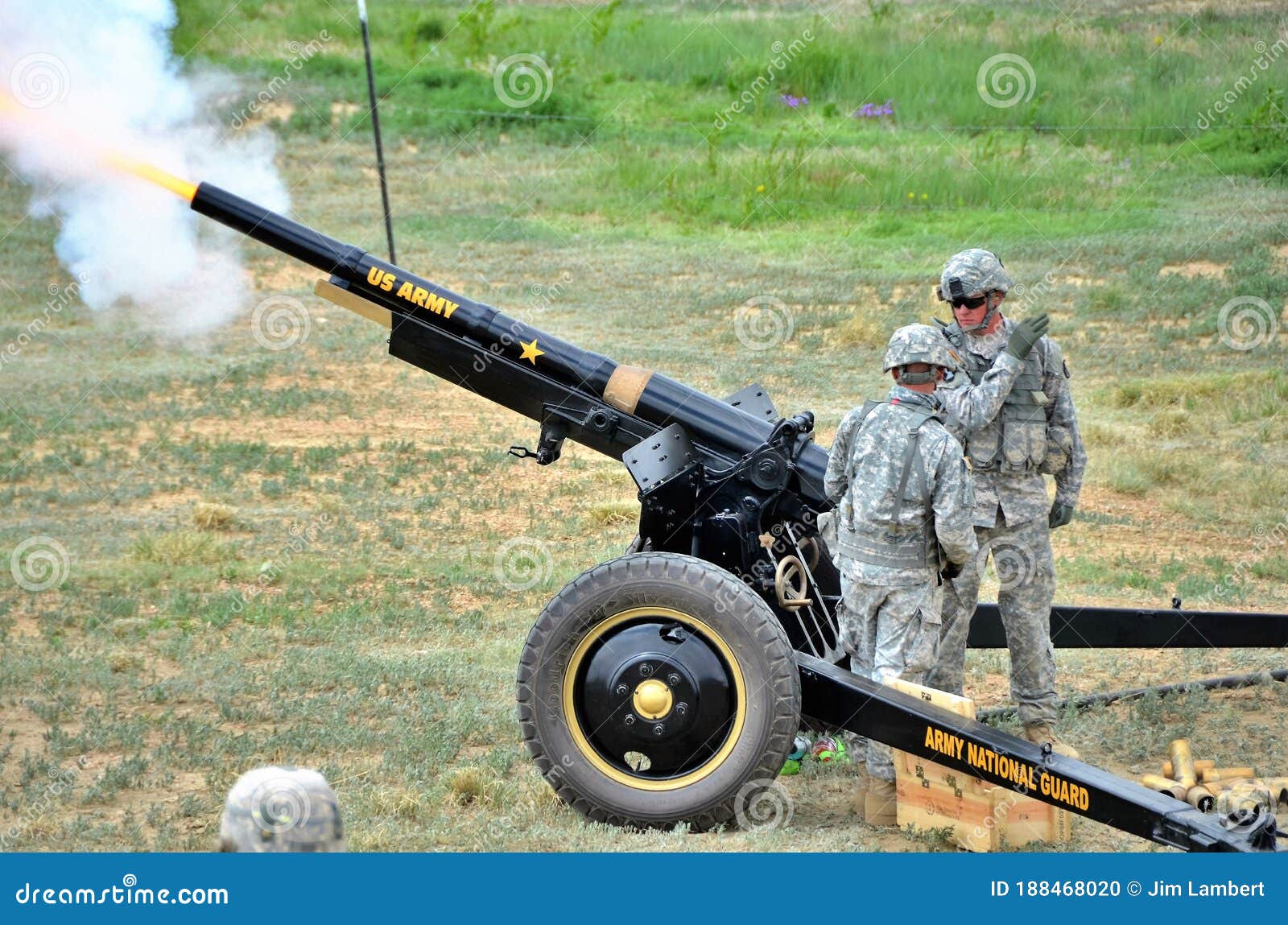 U.S. Army Artillery Crew Firing a Cannon. Editorial Image - Image of ... U.S. Army Artillery Crew Firing a Cannon. Editorial Image - Image of ...