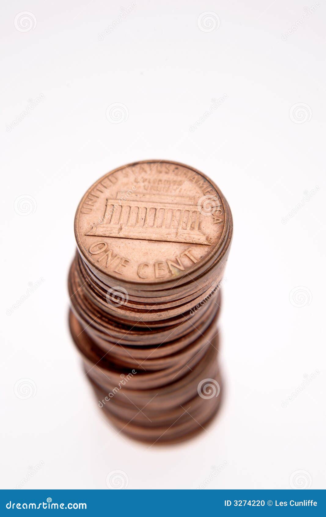 U.S. cents stock photo. Image of financial, cent, pile - 3274220