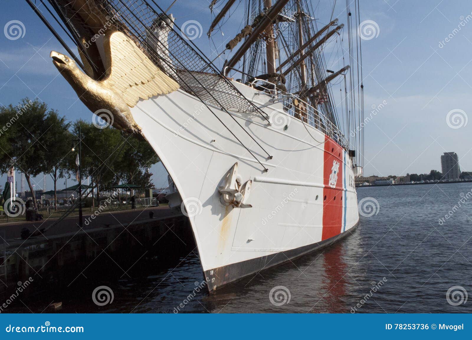 U.S editorial photo. Image of dock, officers, pennant - 78253736