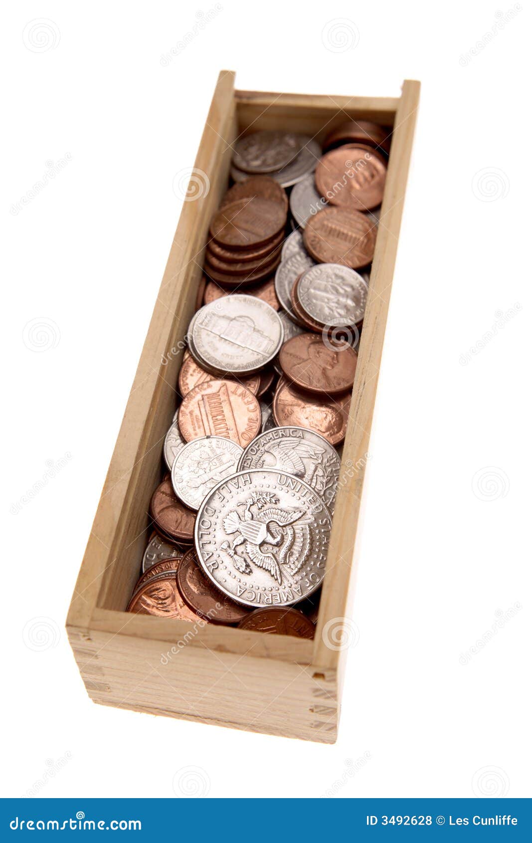 U.S stock photo. Image of coins, united, cash, change - 3492628