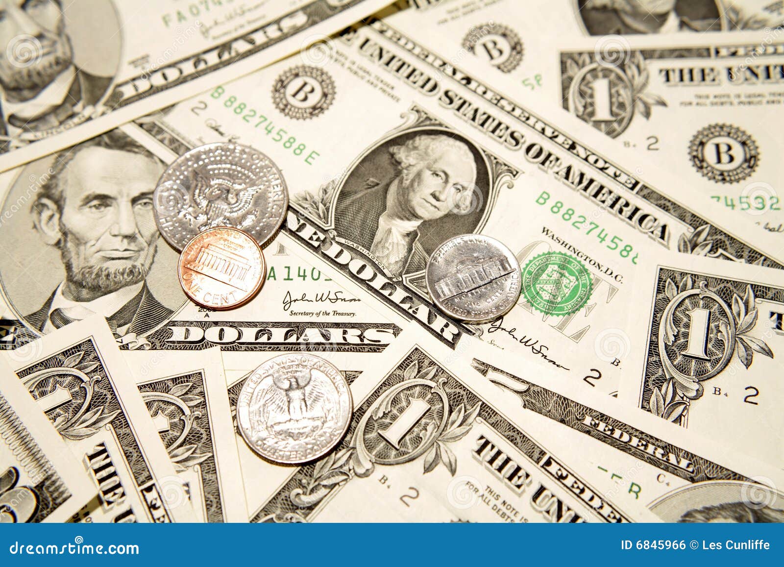 U.S. currency stock photo. Image of financial, icon, currency - 6845966