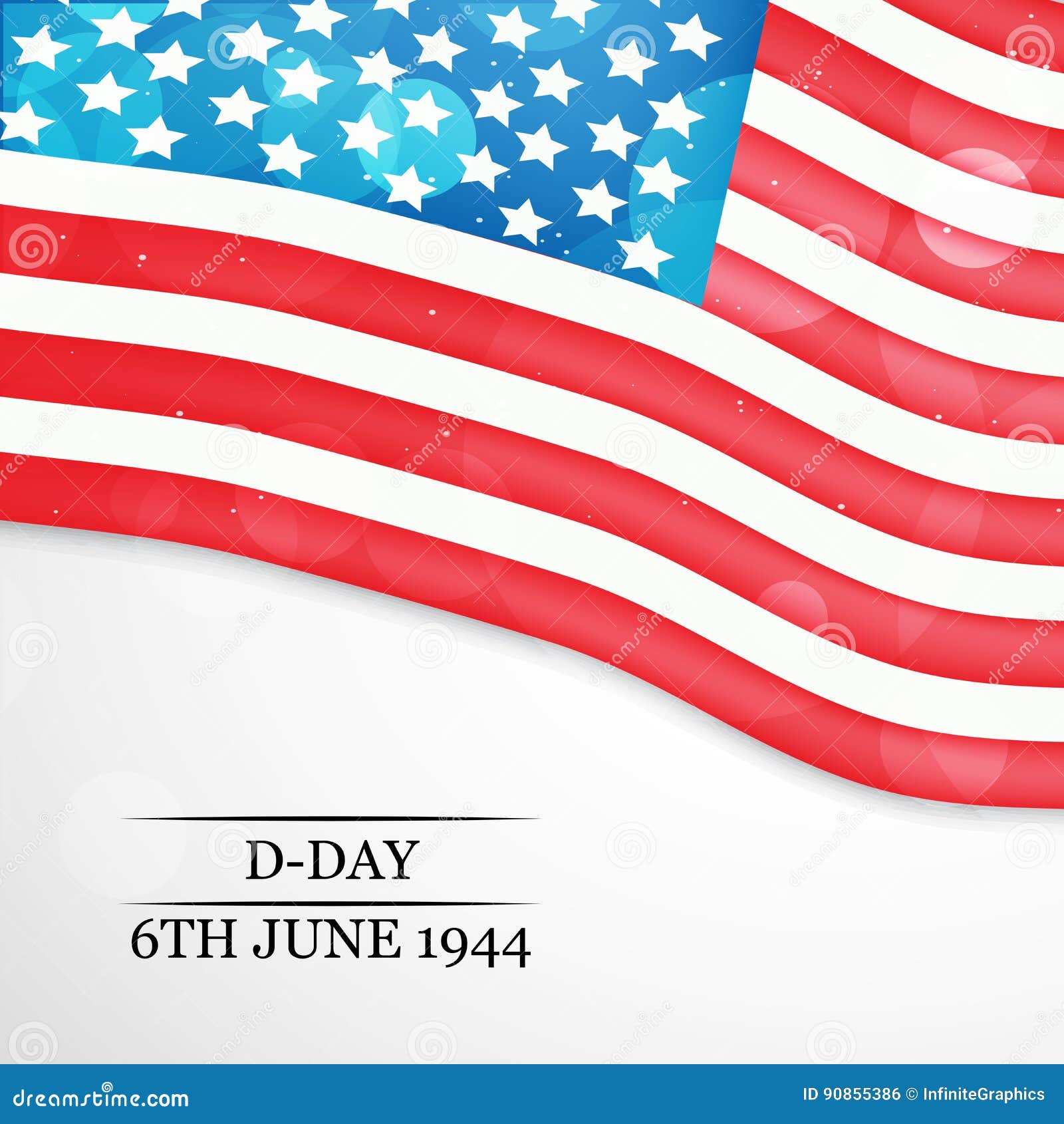 U.S.a D-Day background stock vector. Illustration of holiday - 90855386