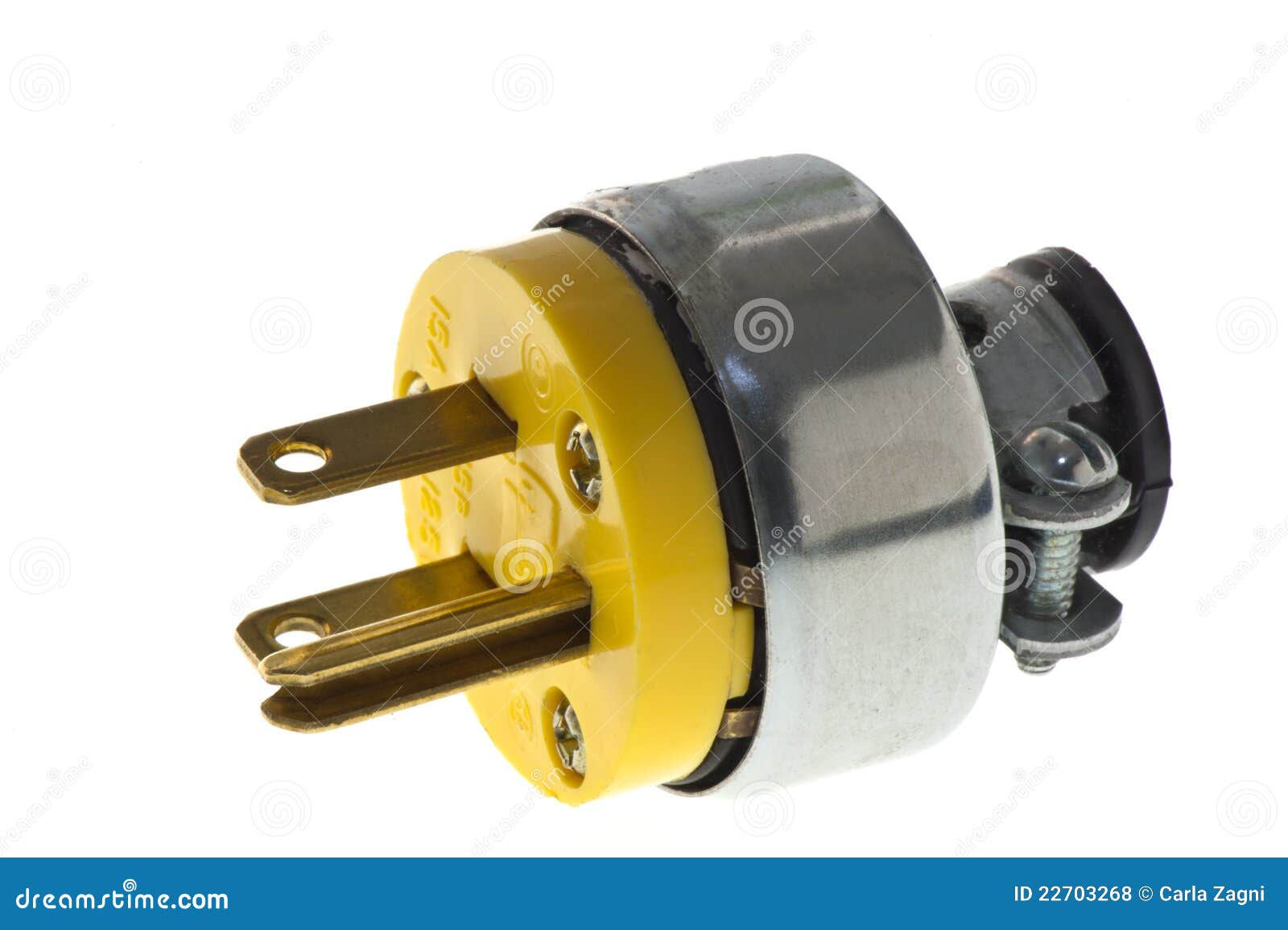 U.S. Enchufe De 15 Amperios Foto de archivo - Imagen de ambiente ...