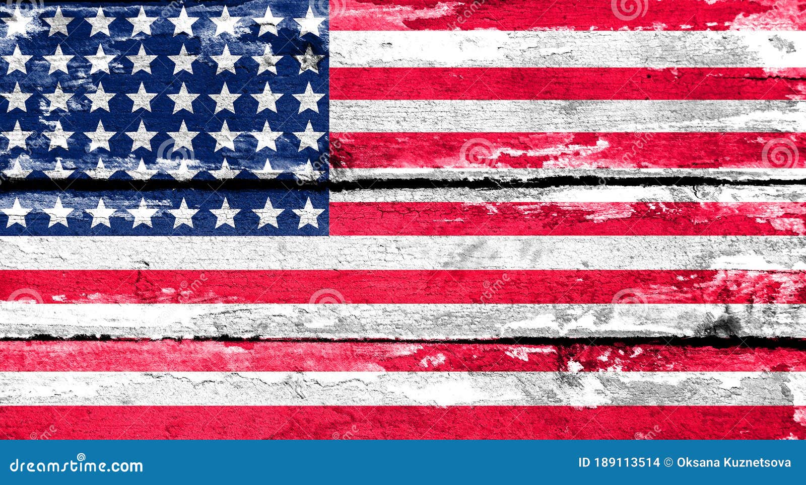 The U.S. Flag is in Texture. Template. America Comes First Stock Photo ...