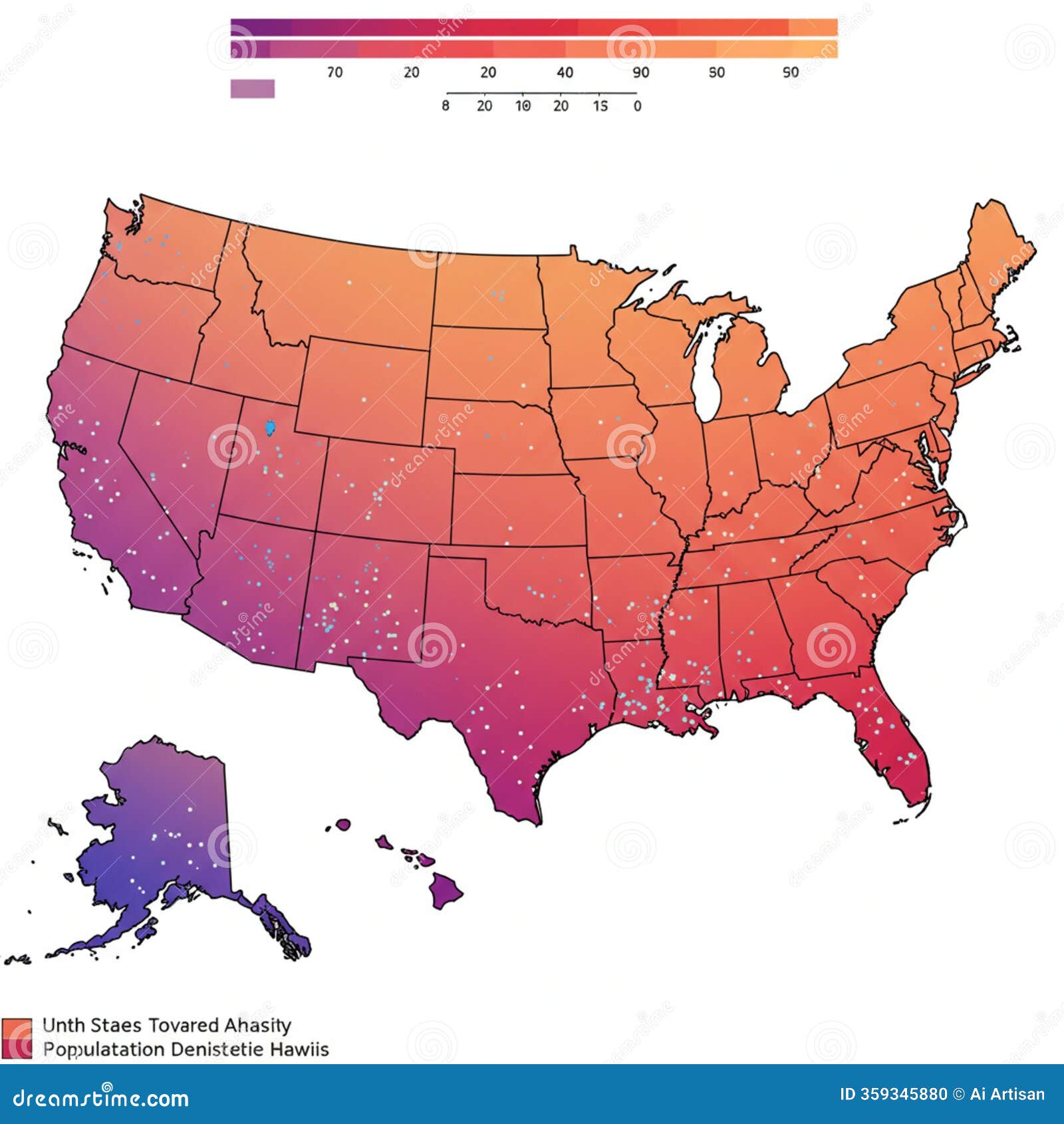 Us Map By Population Density Analyzing A Population Density Map