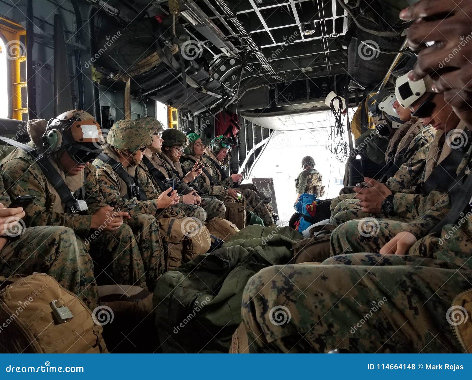 U.S. Marine Deployment with U.S. Corpsman Editorial Stock Photo - Image ...