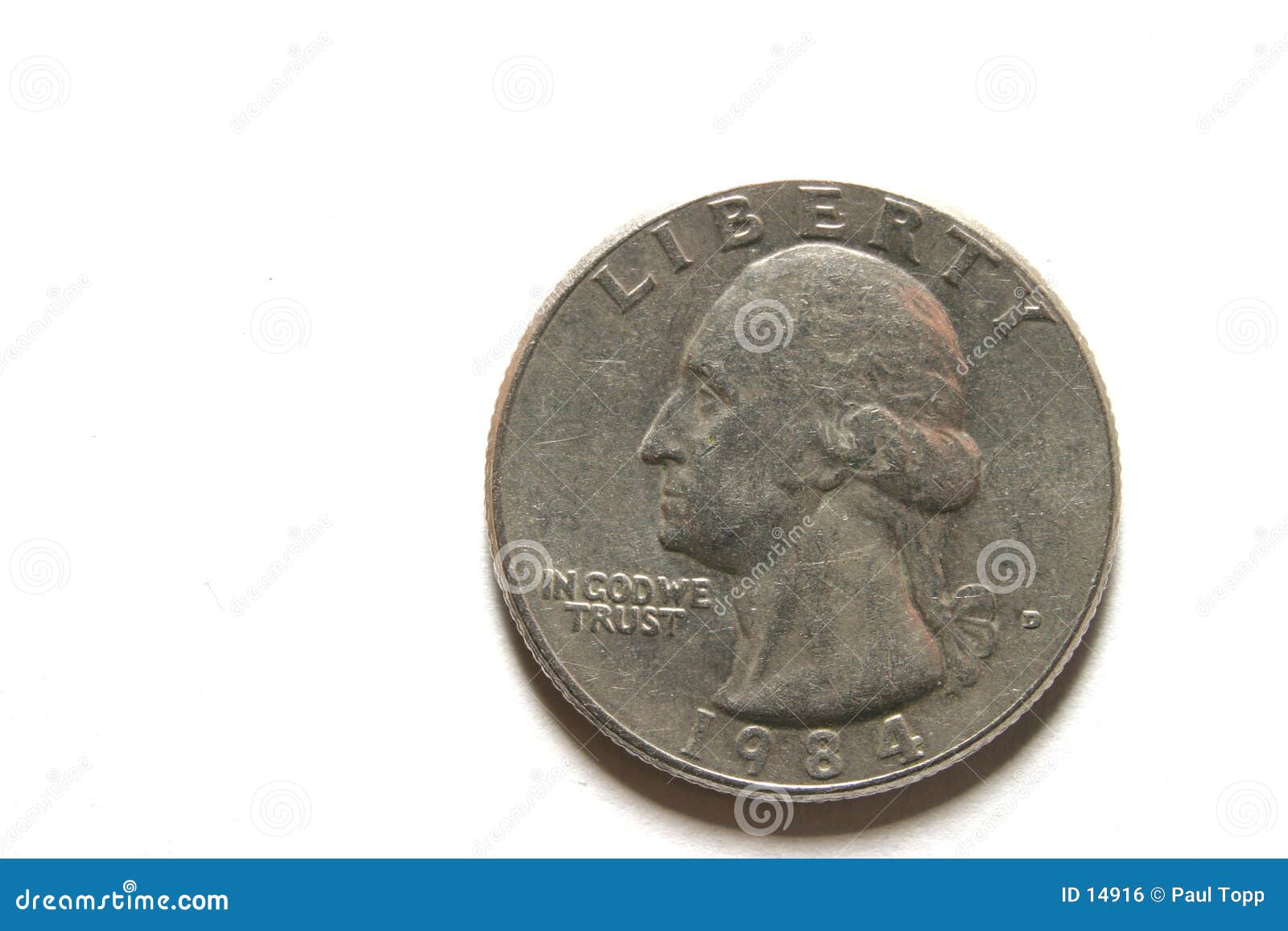 U.S. Quarter stock photo. Image of cents, trust, washington - 14916