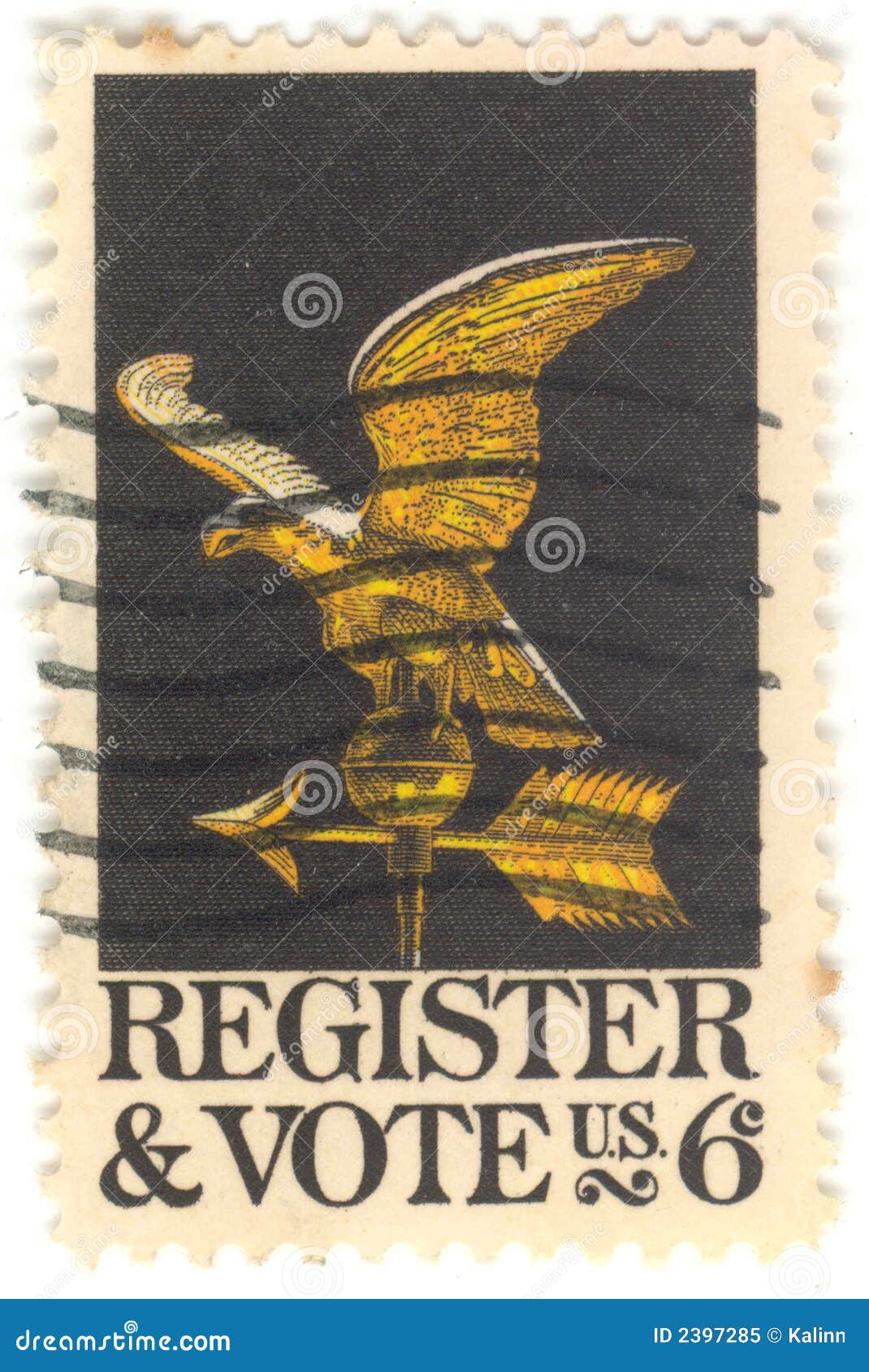 U.S. Register & Vote Stamp Editorial Image - Image of states, cents ...