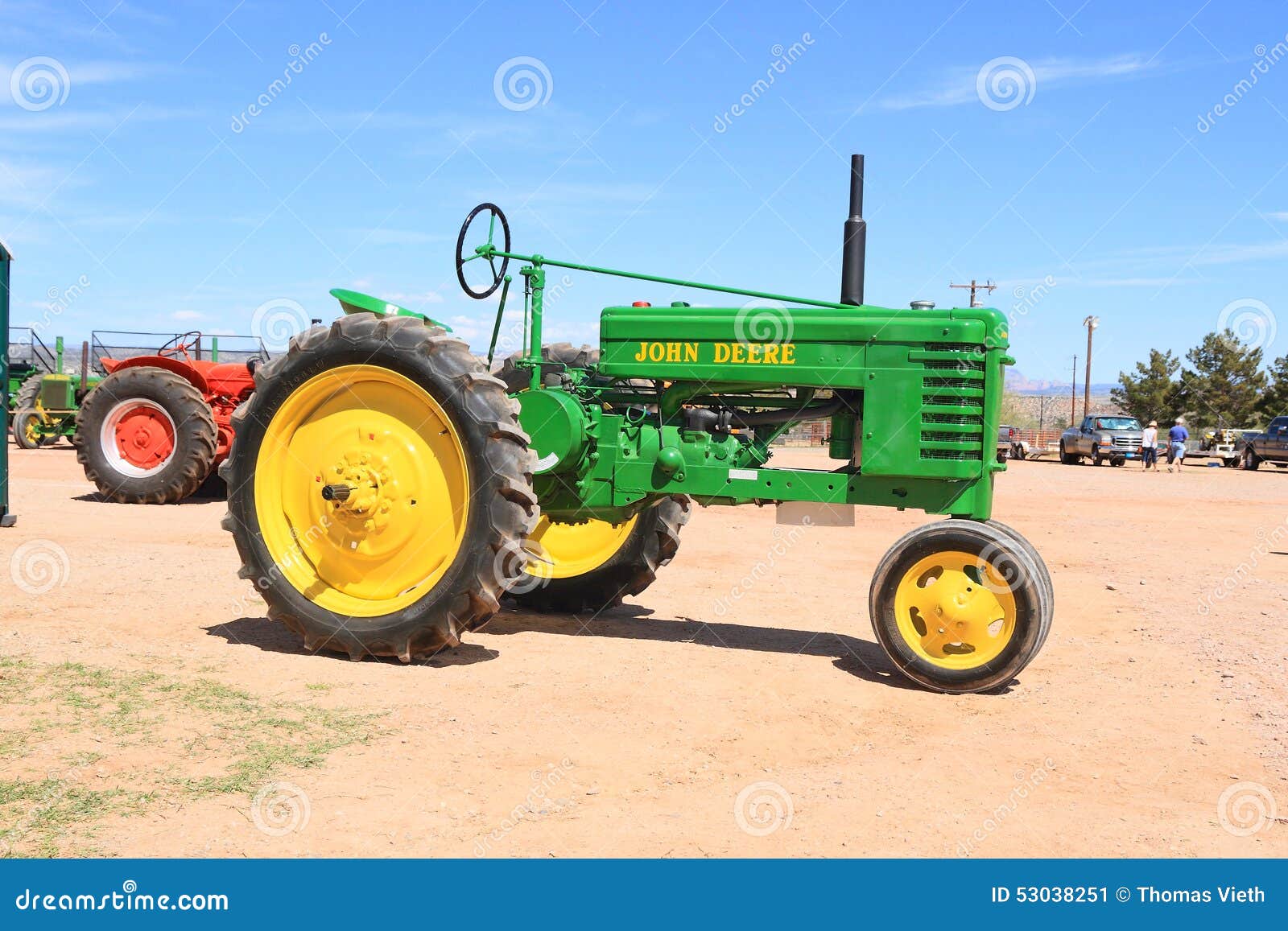 U.S.a.: Trattore Antico - John Deere 1940/Model H Fotografia Editoriale ...
