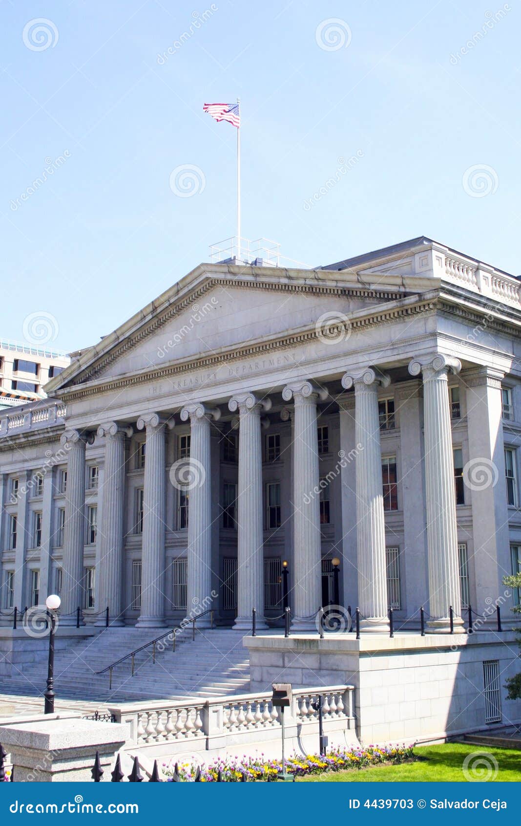 U.S. Treasury stock image. Image of capital, national - 4439703