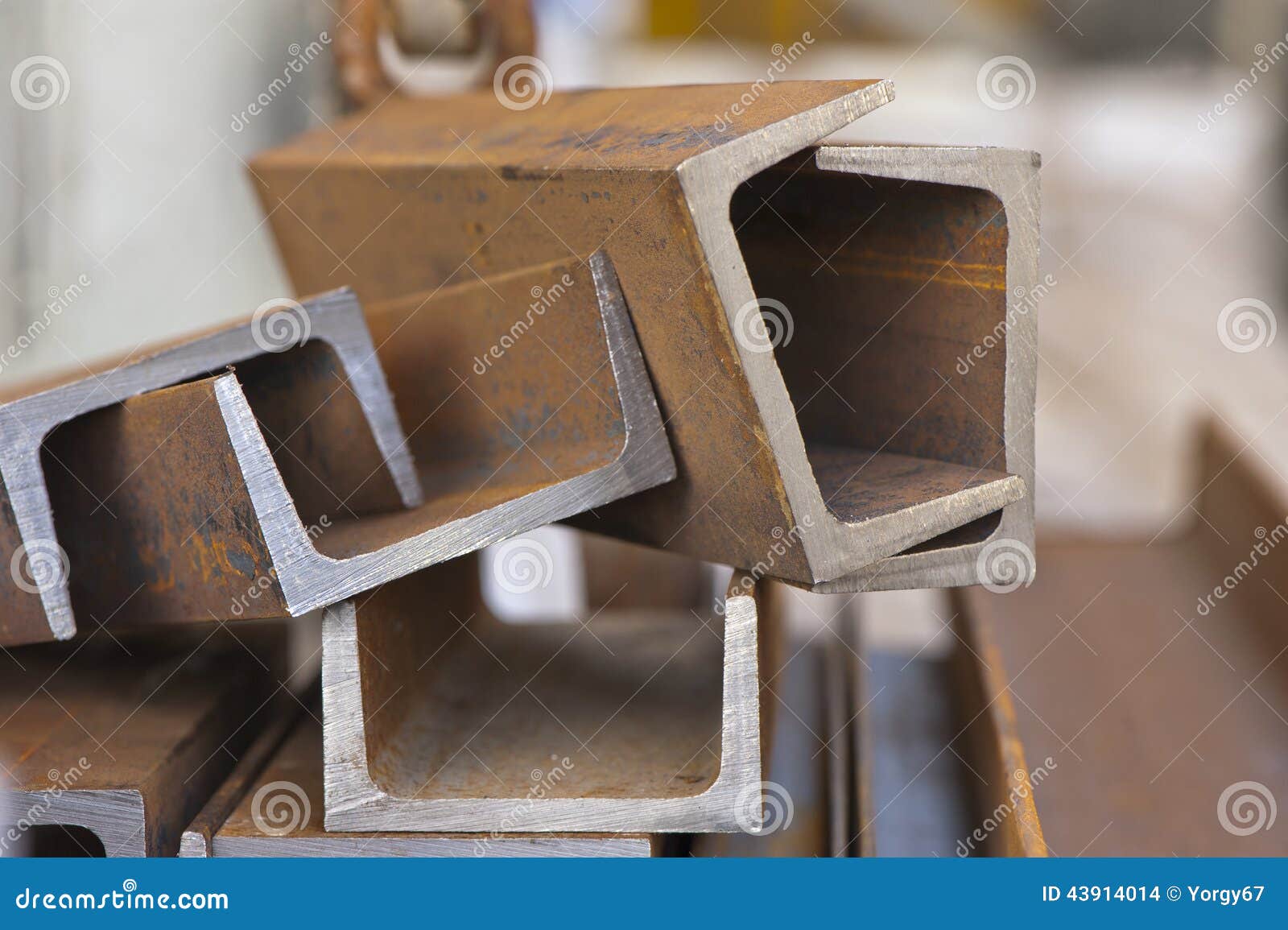 U-shaped Bars stock photo. Image of plant, profile, metal - 43914014