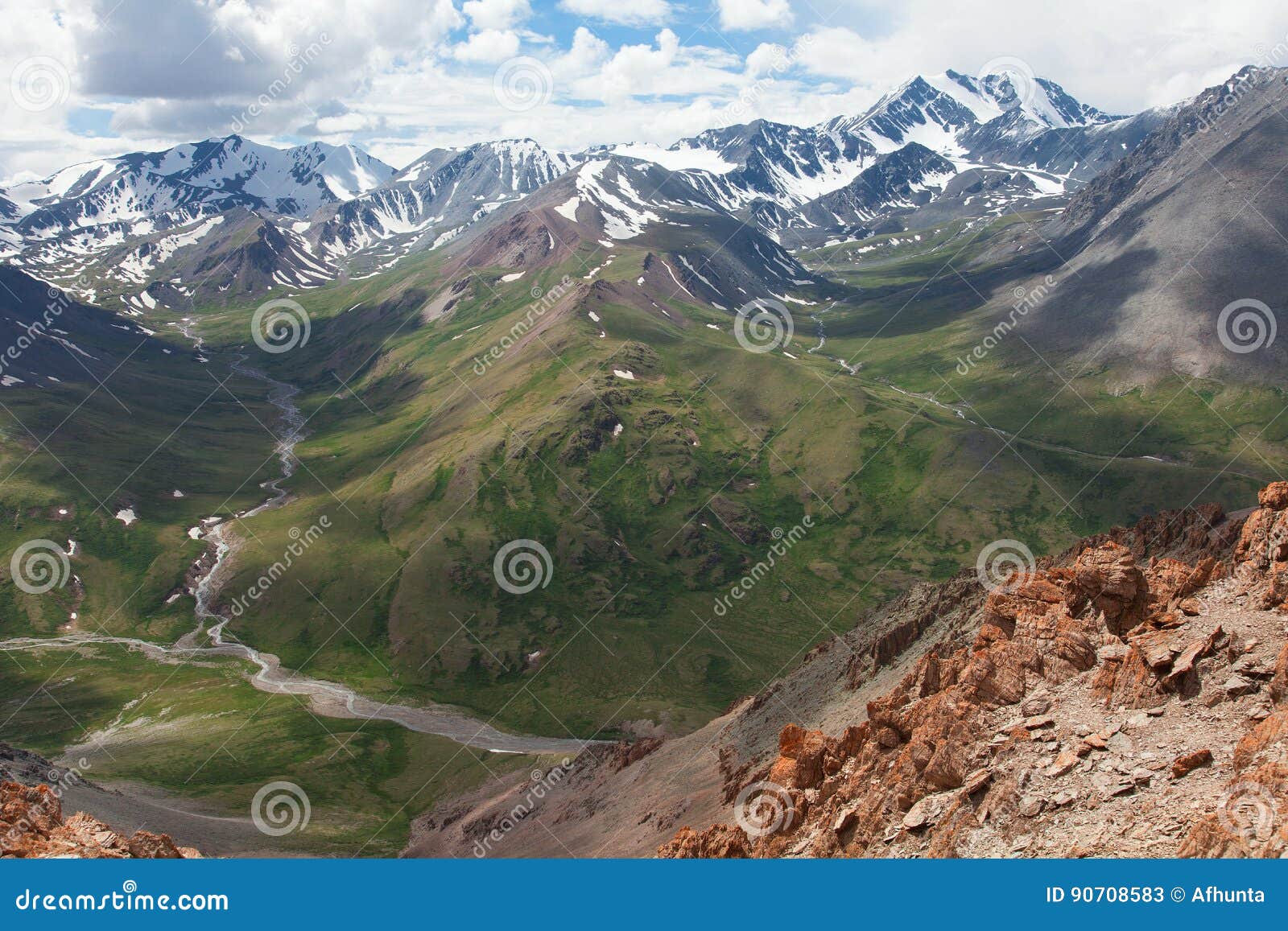 U-shaped valley stock image. Image of view, large, geography - 90708583
