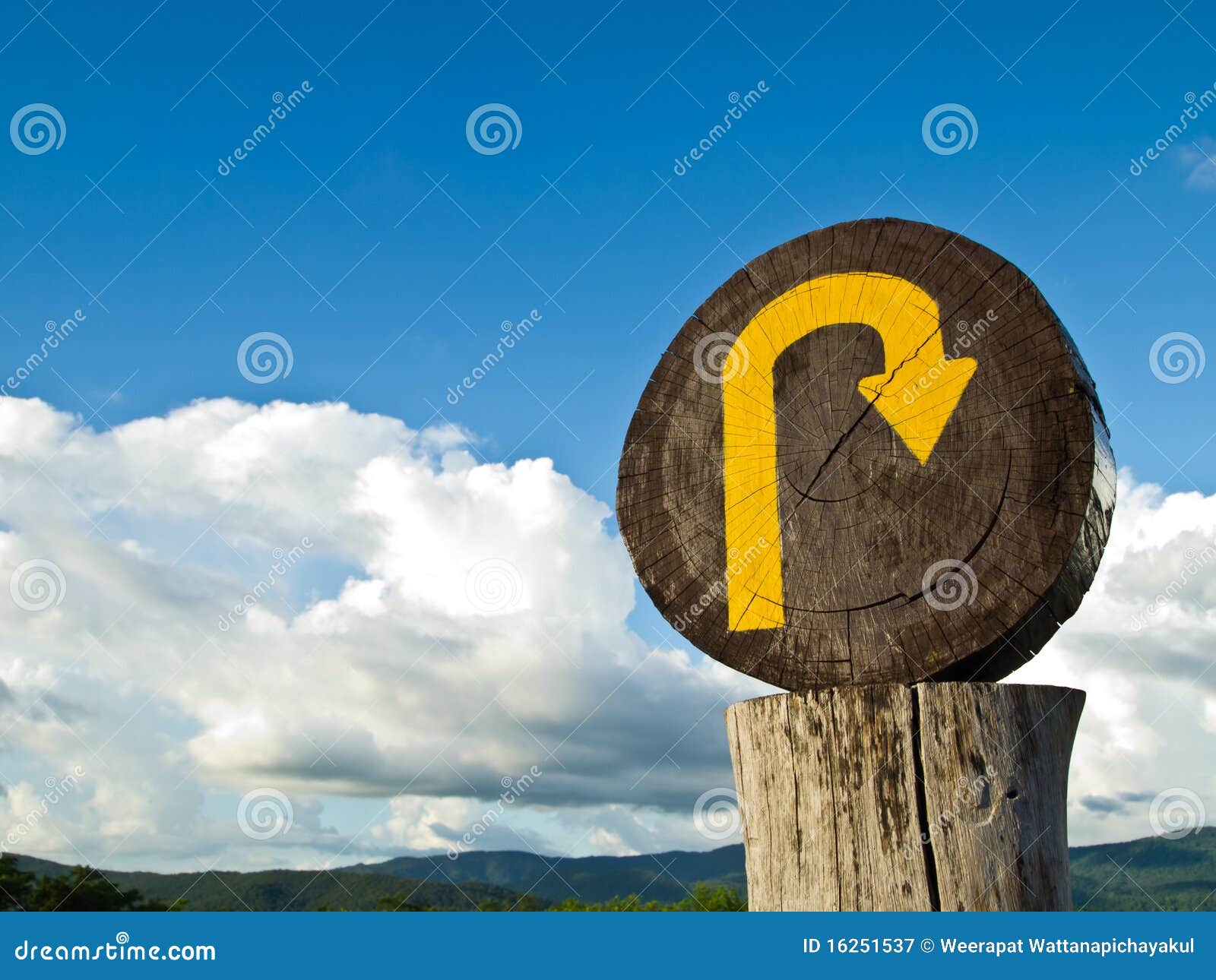 U turn sign stock image. Image of stick, security, notice - 16251537