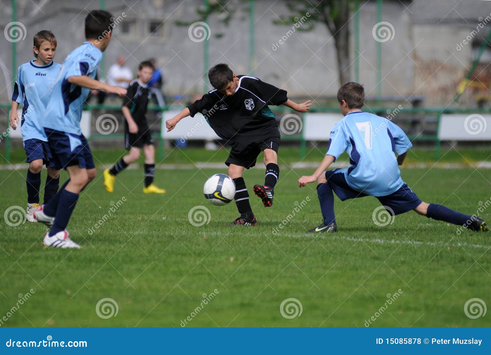 U13 soccer game editorial stock photo. Image of exercise - 15085878