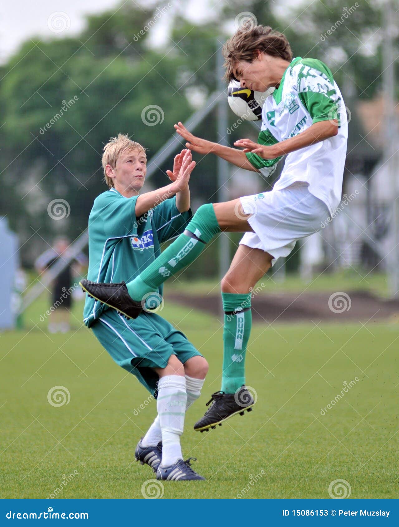U15 soccer game editorial stock photo. Image of nagy - 15086153