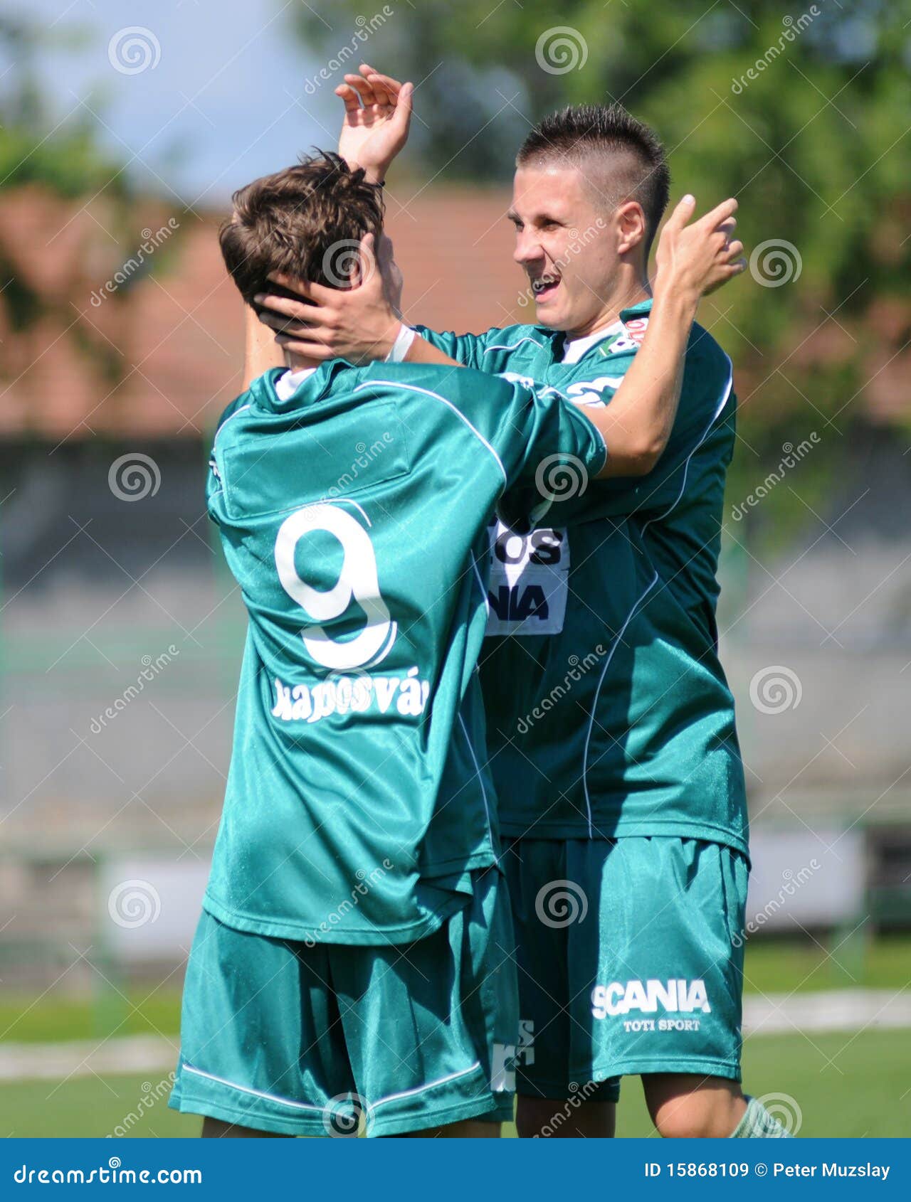 U19 soccer game editorial stock image. Image of rakoczi - 15868109