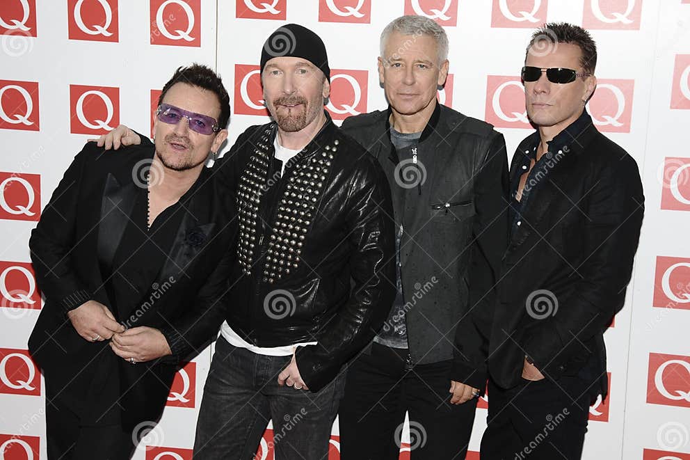 U2, editorial stock photo. Image of london, awards, arriving - 22172043