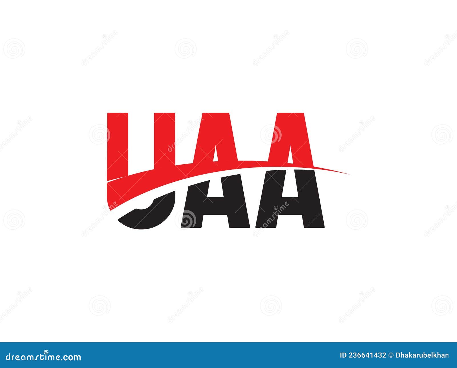 UAA Letter Initial Logo Design Vector Illustration Stock Vector ...