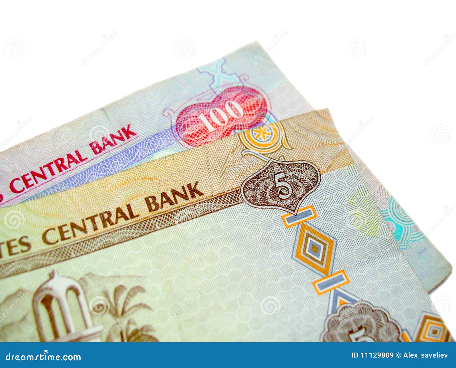 UAE Banknotes stock image. Image of middle, wealth, east - 11129809