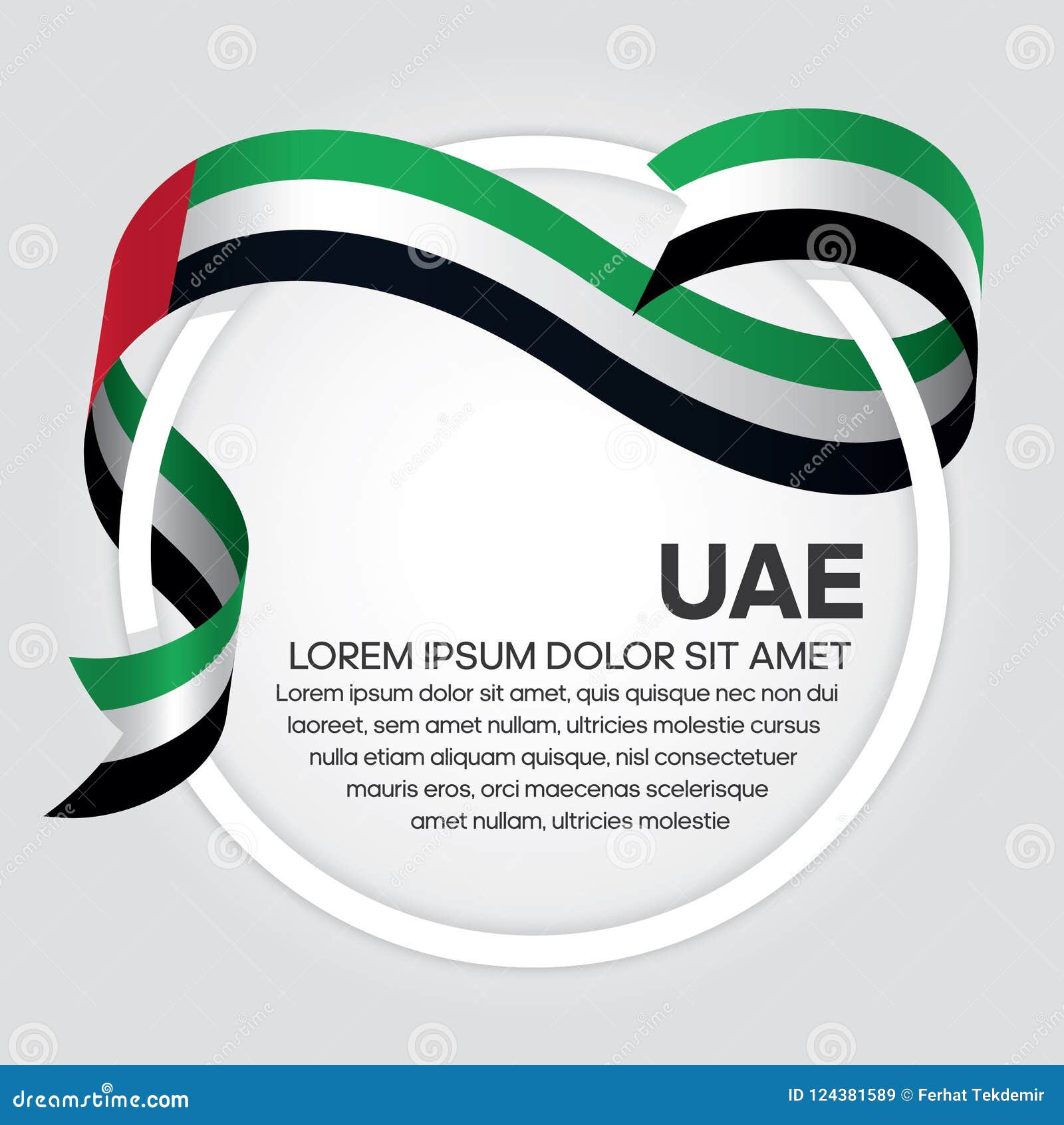 UAE flag background stock vector. Illustration of colors - 124381589
