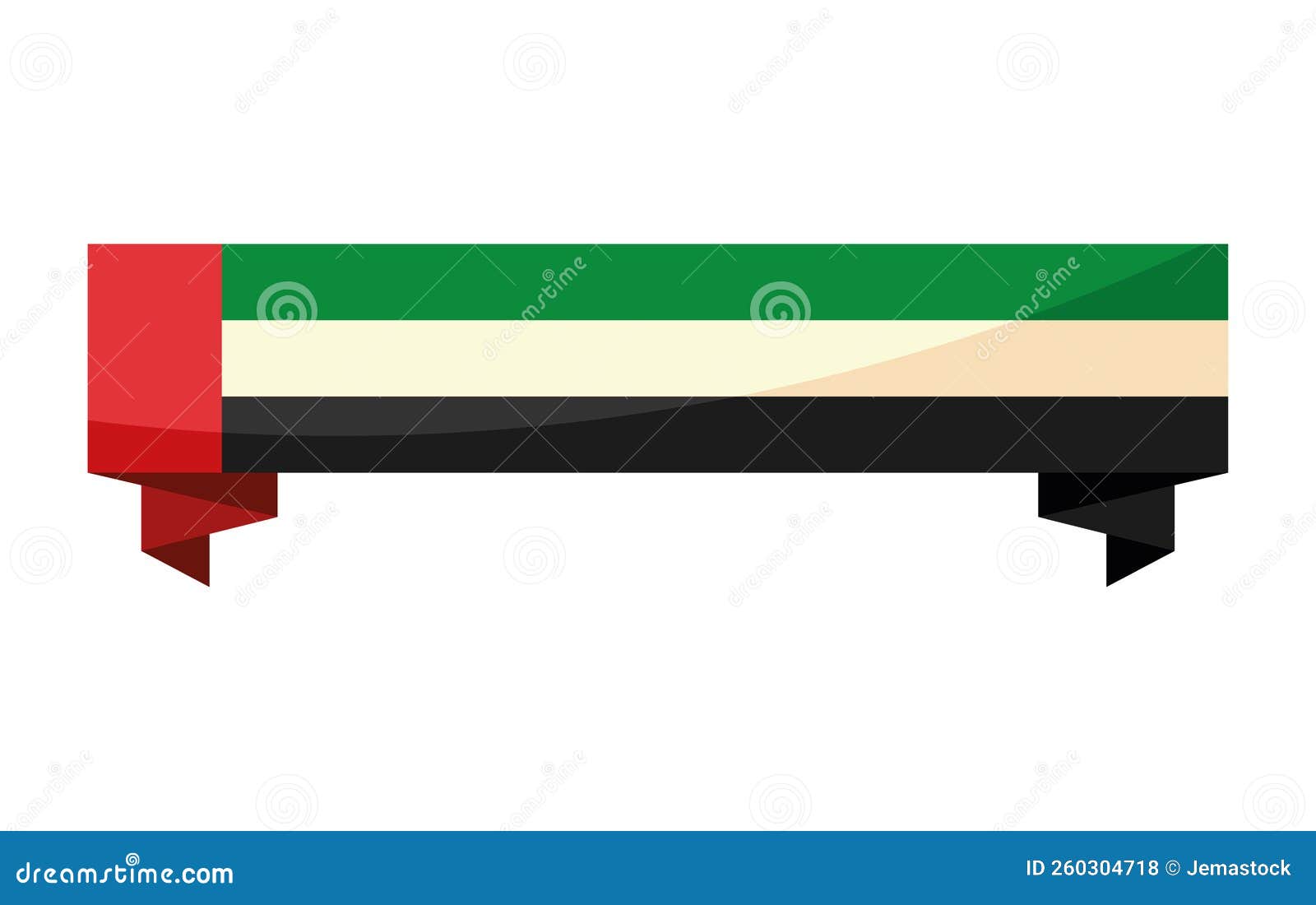 UAE flag border frame stock vector. Illustration of authority - 260304718
