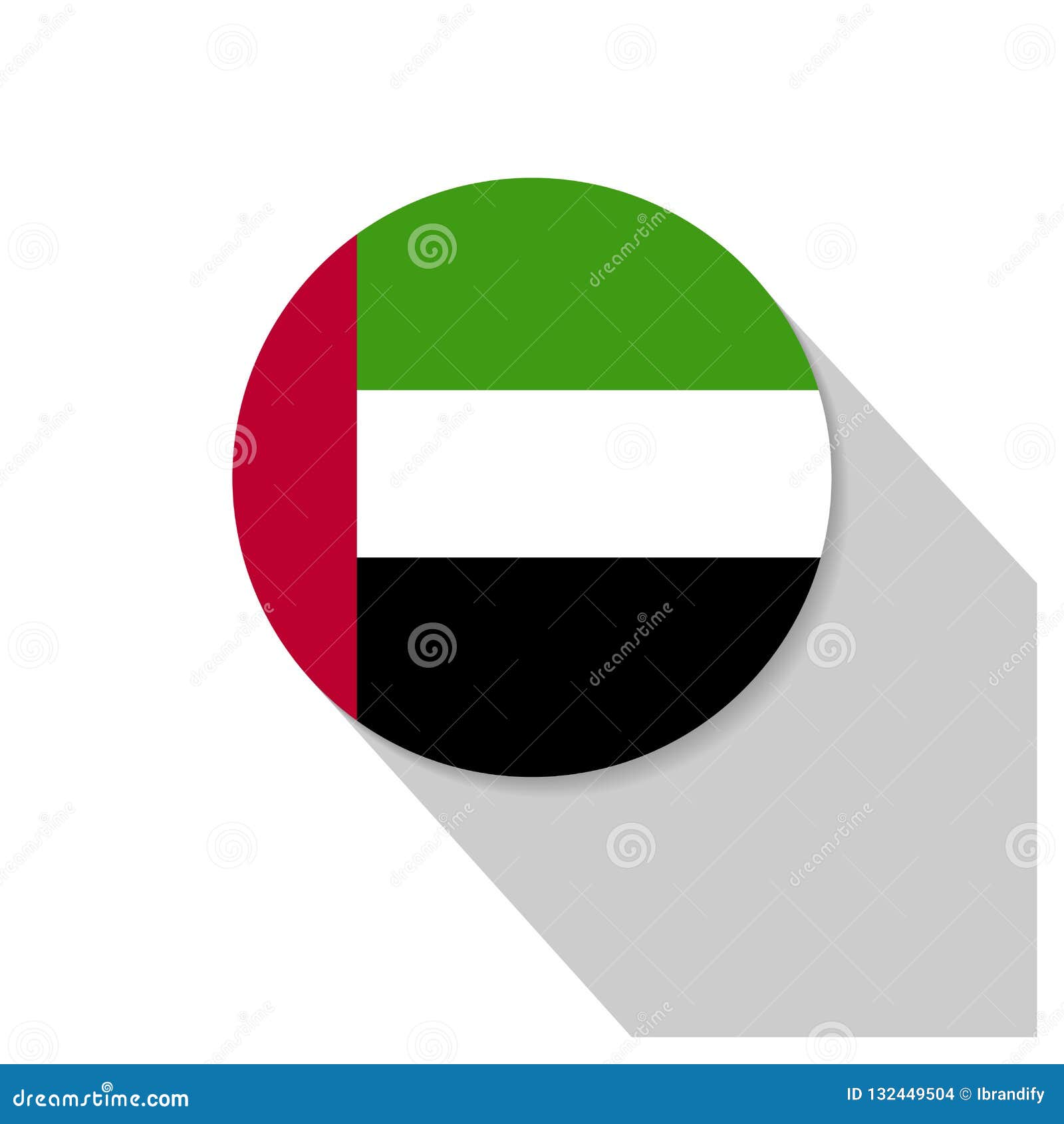 UAE flag design vector stock vector. Illustration of celebration ...