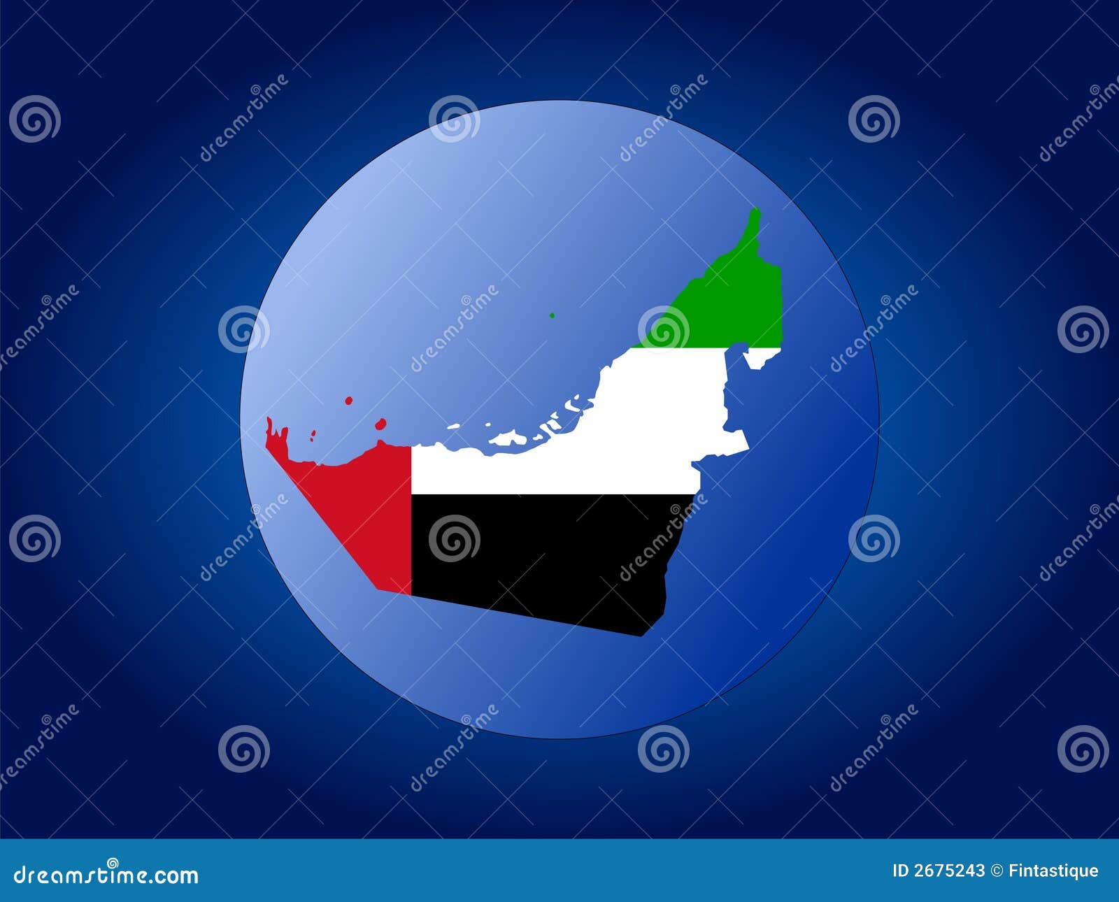 UAE globe stock vector. Illustration of geography, atlas - 2675243