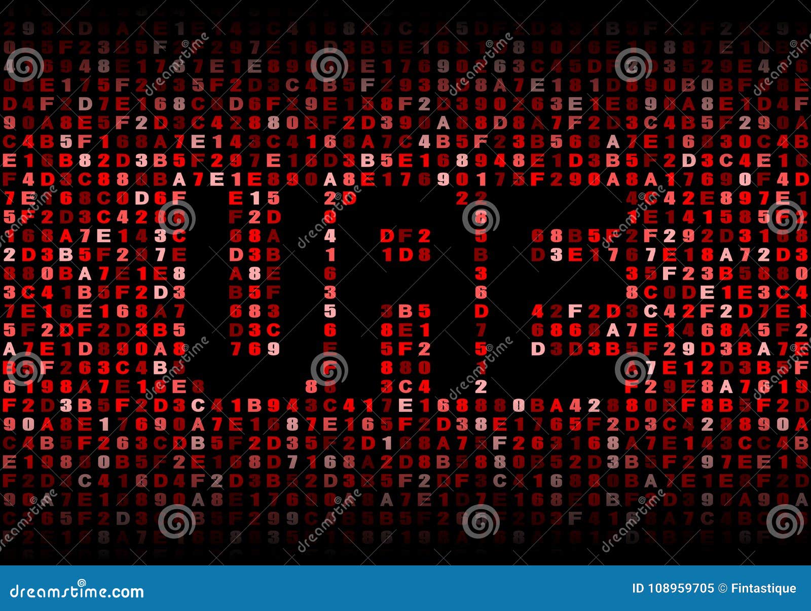 UAE Text on Hex Code Illustration Stock Illustration - Illustration of ...