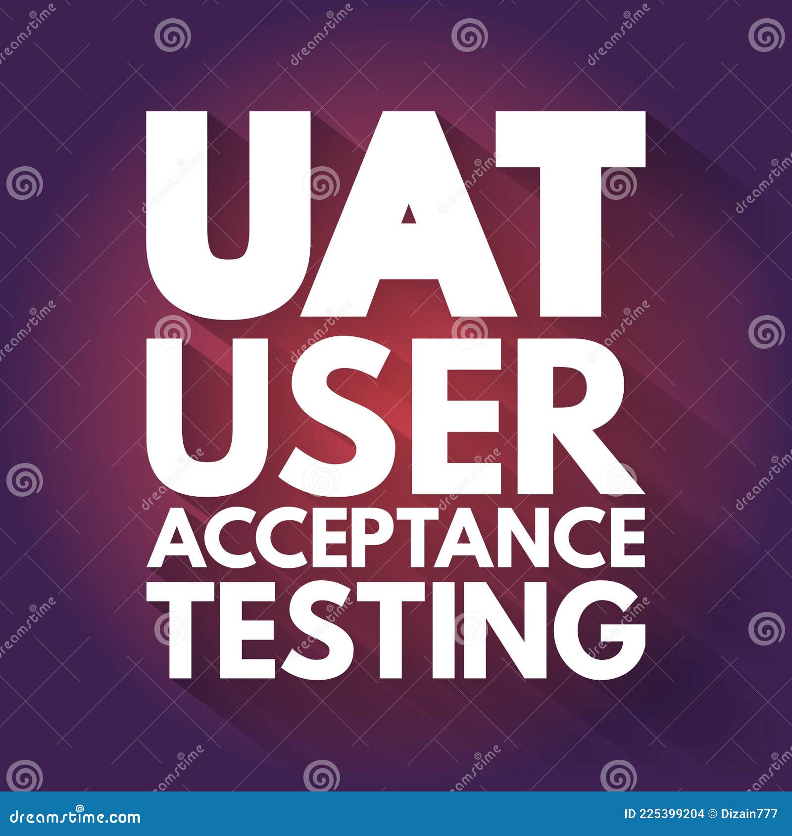 UAT - User Acceptance Testing Acronym, Technology Concept Background ...