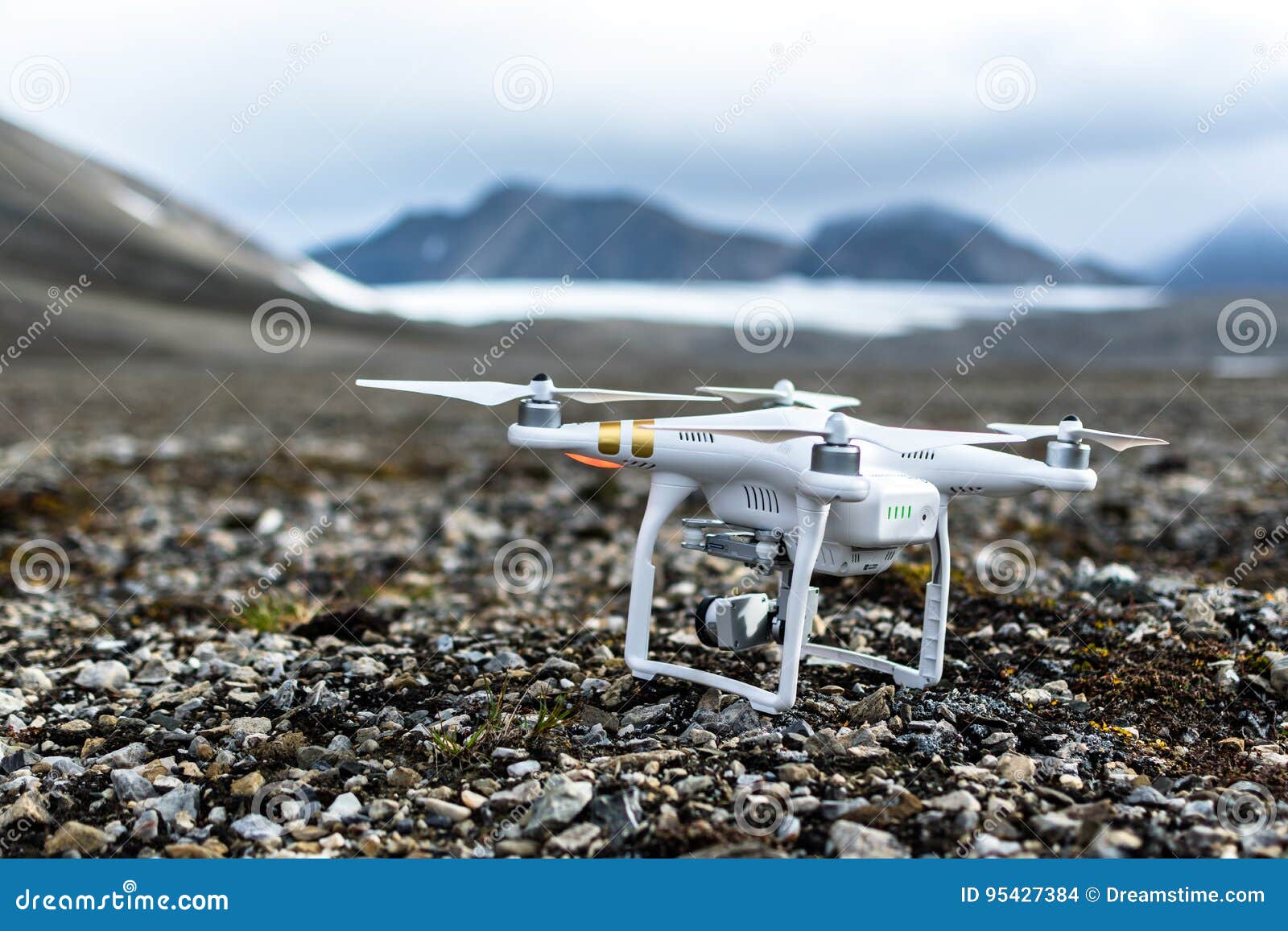 UAV in Arctic stock photo. Image of arctic, technology - 95427384