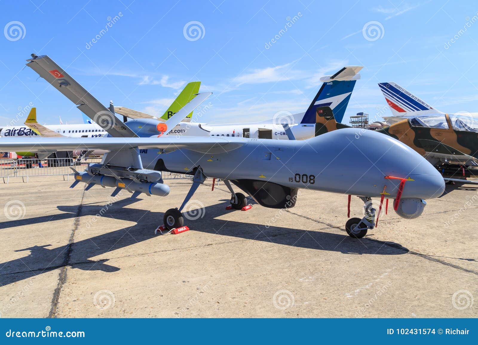 UAV de TAI Anka imagen de archivo editorial. Imagen de turco - 102431574