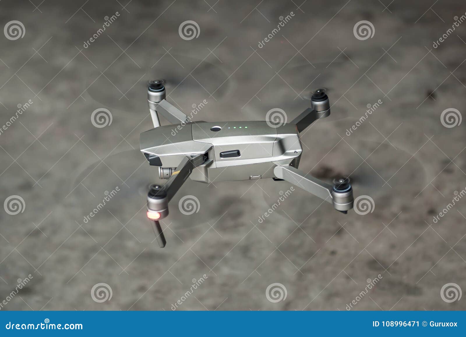 Uav Drone Copter Flying with High Resolution Digital Camera Stock Image ...