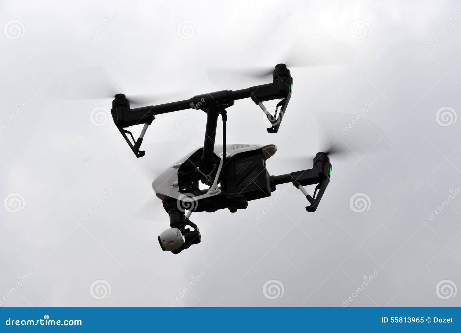 UAV drone flying stock image. Image of aerial, vehicle - 55813965
