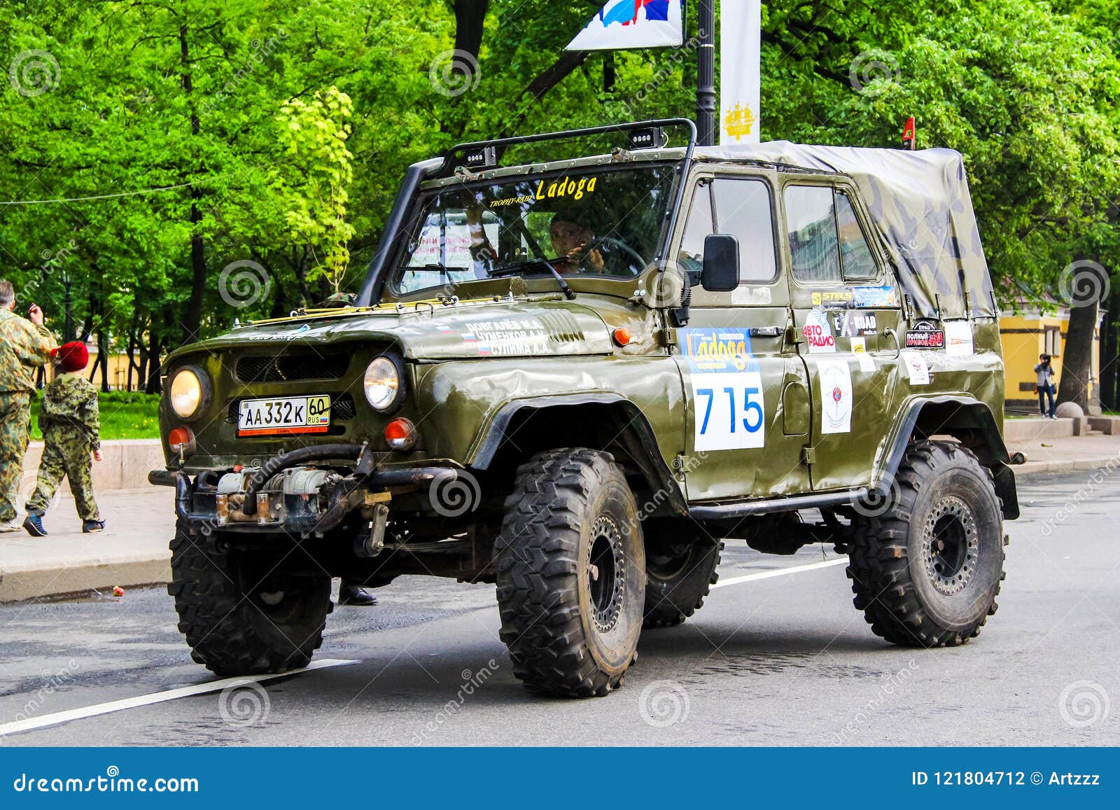UAZ 3151 fotografia editoriale. Immagine di esercito - 121804712