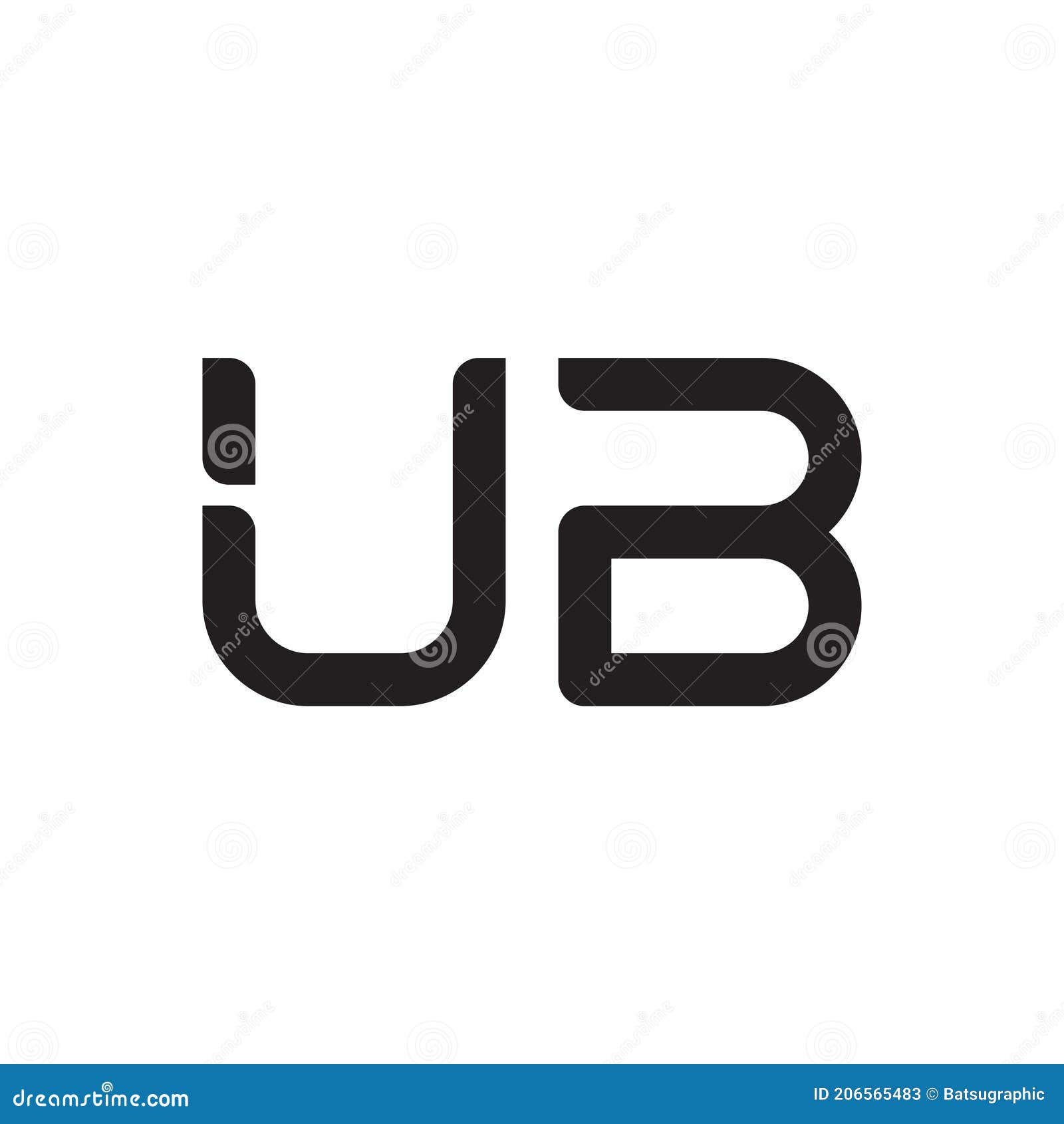 Ub Initial Letter Vector Logo Icon Stock Vector - Illustration of ...
