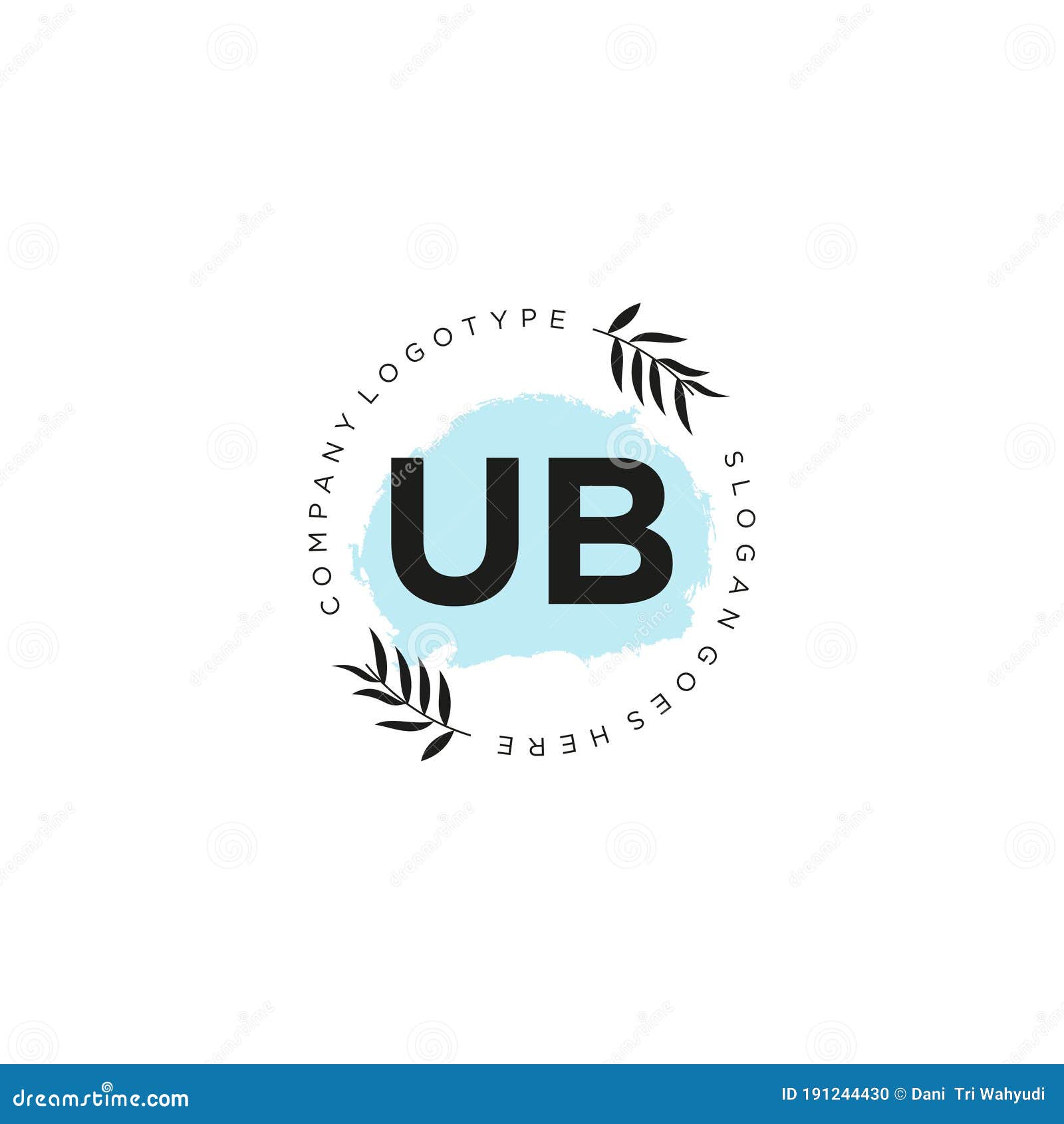 UB Letter Logo Icon Design Template Elements Stock Vector ...