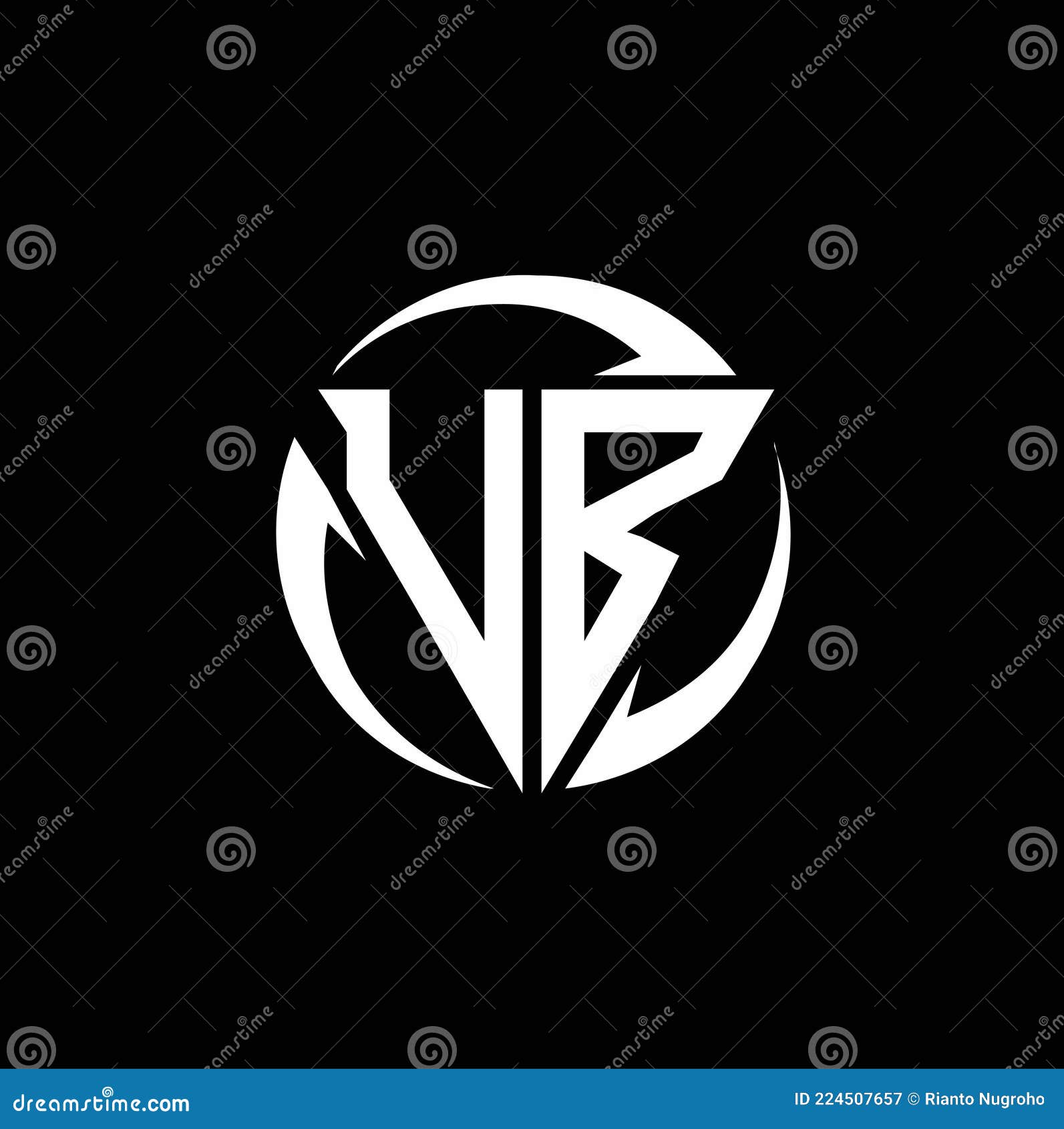 UB Logo Monogram Design Template Stock Vector - Illustration of concept ...