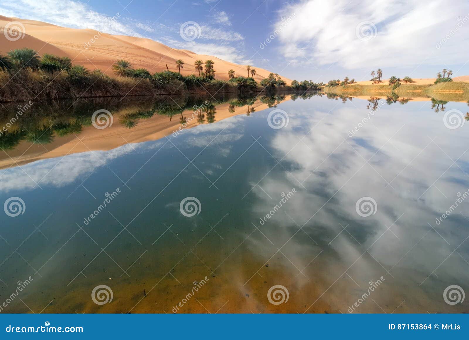 Ubari Oasi, Fezzan, Libya stock photo. Image of color - 87153864