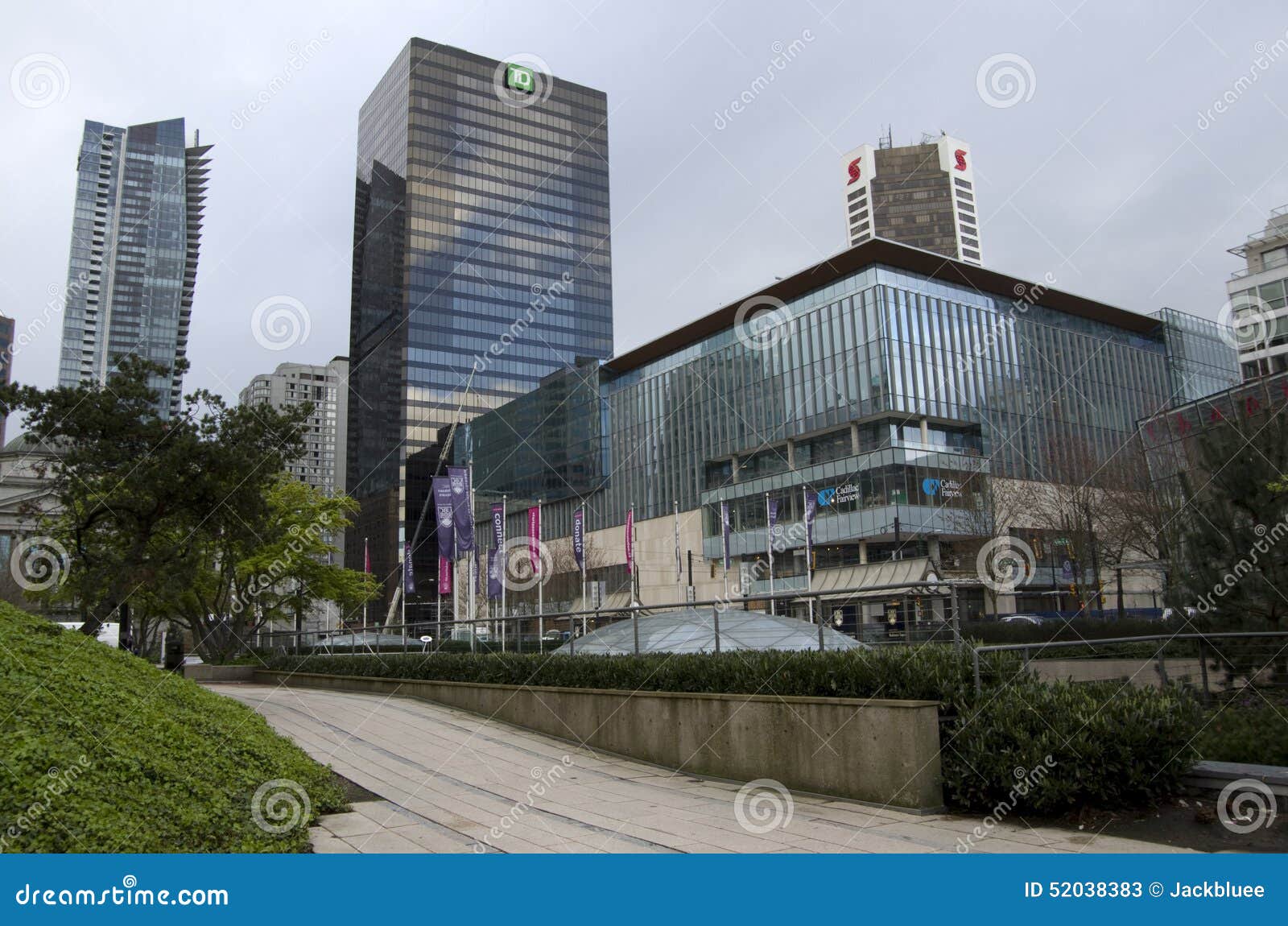 UBC Robson Square Vancouver Du Centre Photo stock éditorial - Image du ...